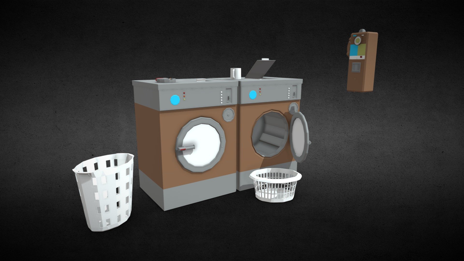 Washing_machines - 3D model by Deumart [e26d998] - Sketchfab