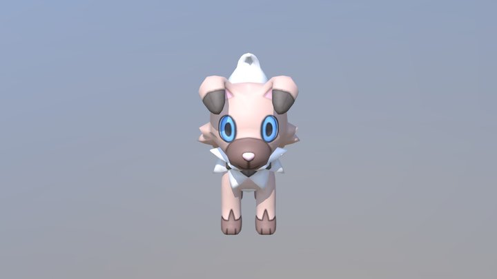 Rockruff 3D models - Sketchfab