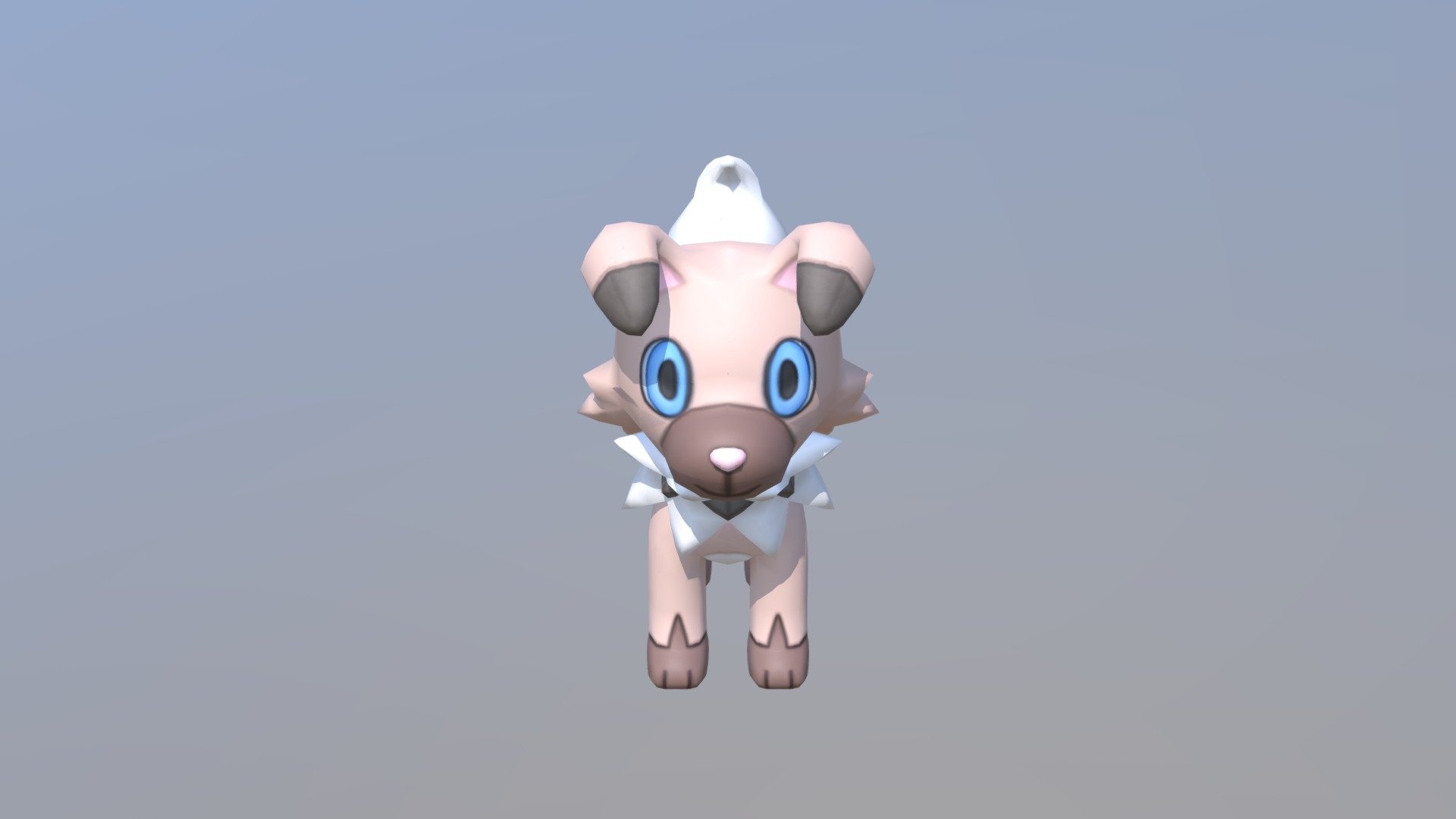 Rockruff - 3D model by Rashky [e26db7a] - Sketchfab