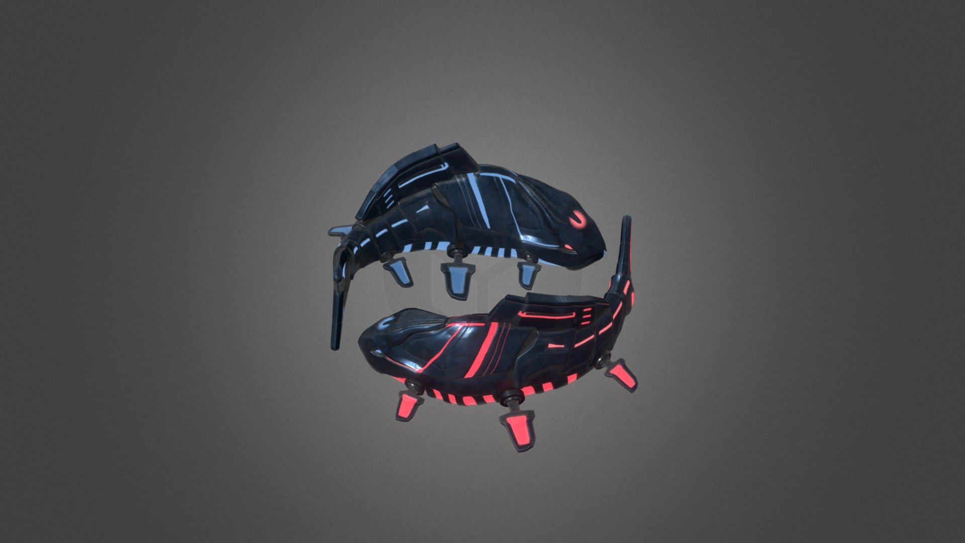 Robotic fish - Download Free 3D model by Sen Melnichenko ...