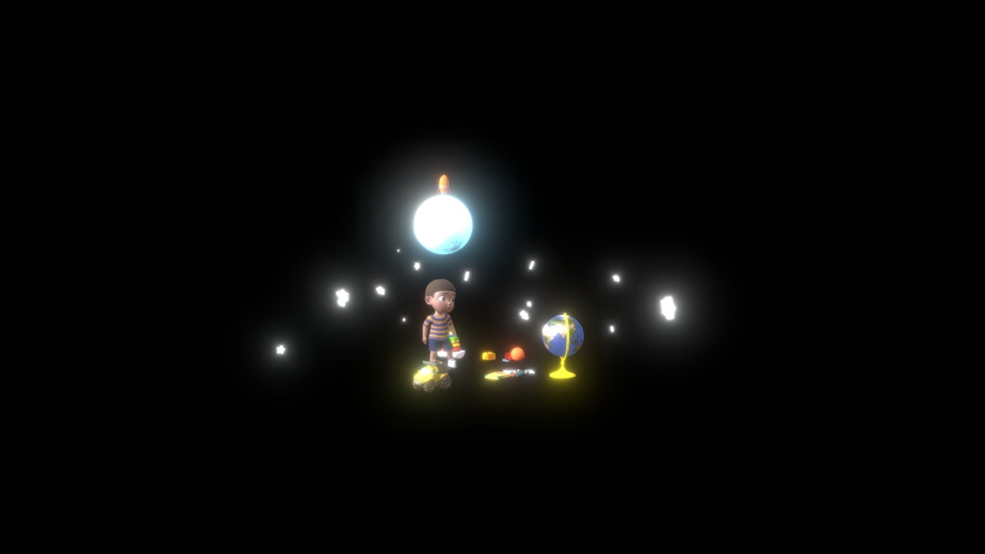Alexa Kid animated - 3D model by FlamLords (@design123456) [e270e43 ...