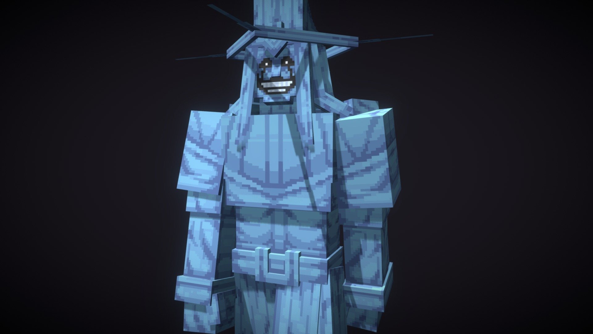 Statue god Solo Leveling - 3D model by robertii [e272559] - Sketchfab