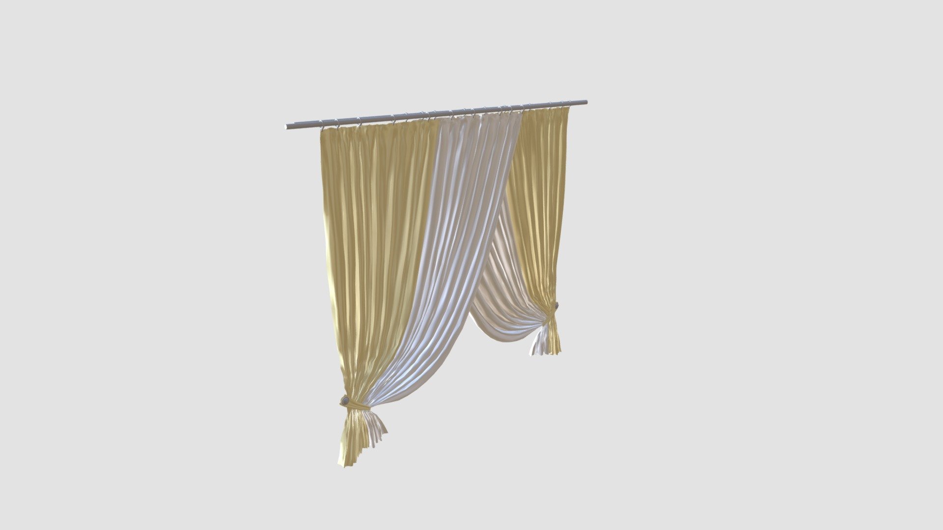 curtain - Buy Royalty Free 3D model by Evermotion [e27329c] - Sketchfab ...