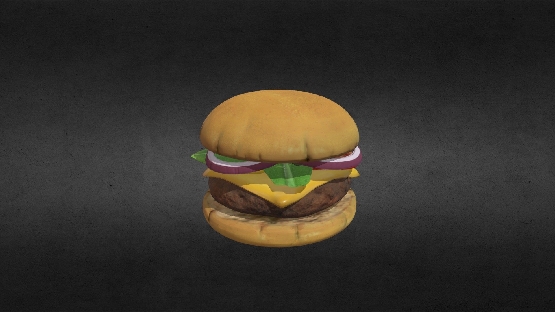 Accordion Cheeseburger Animation - 3D model by Jason Lawson ...