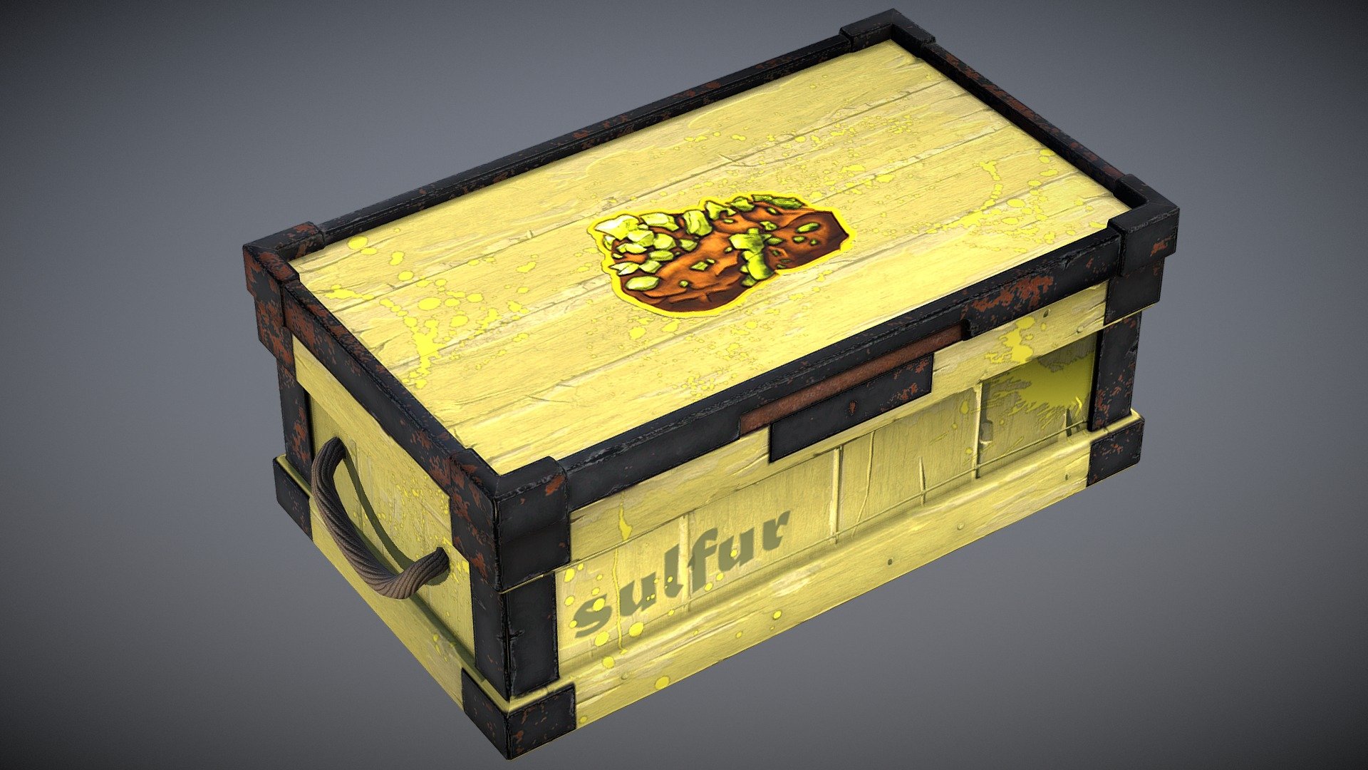 Sulfur Box - 3D model by Pimmik (@iluamb) [e27614d] - Sketchfab