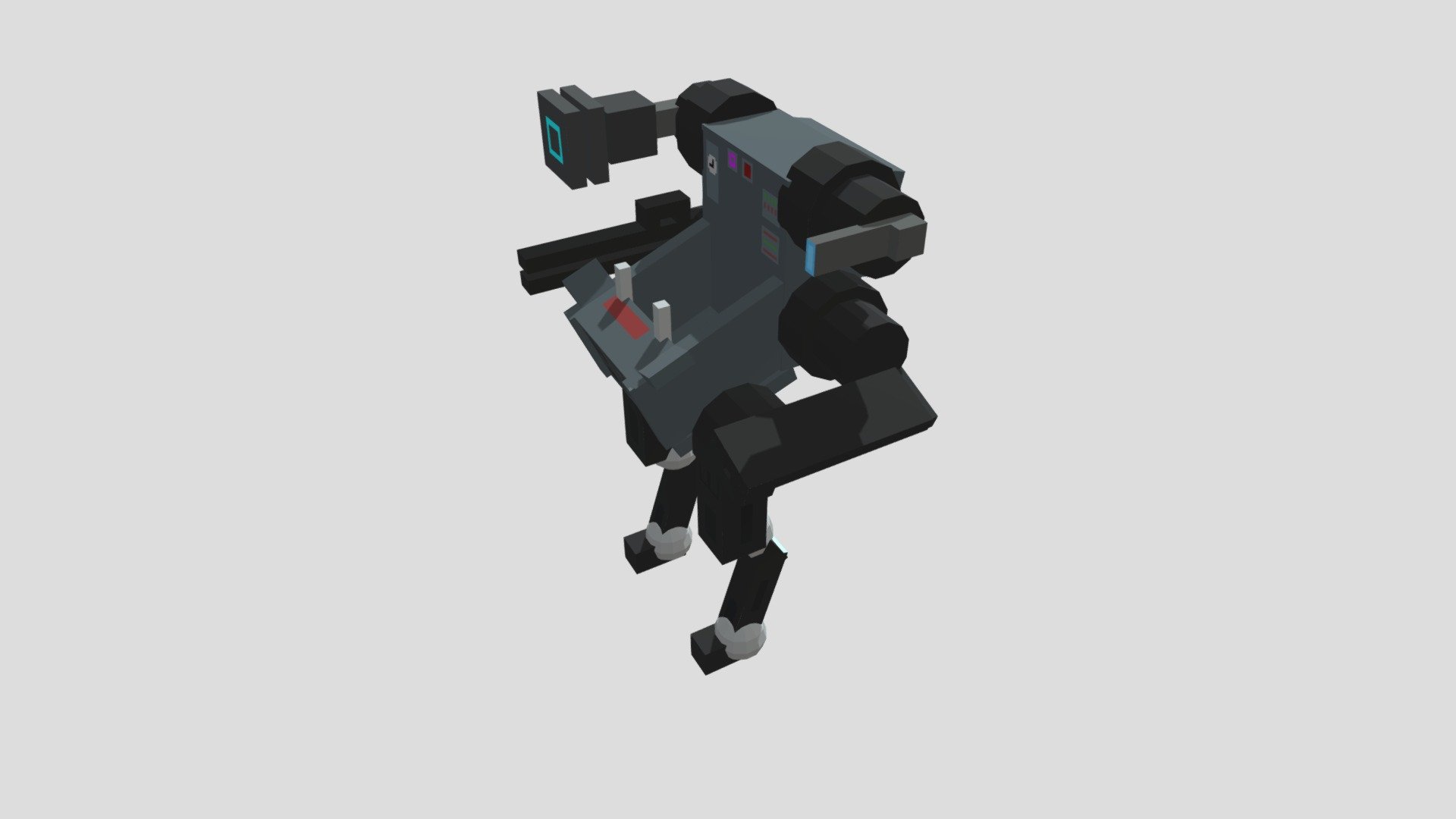 Seb mech cameraman Converted - Download Free 3D model by ...