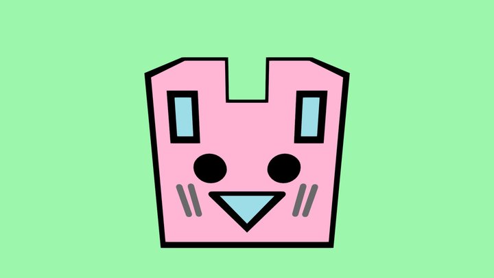 Geometry_dash 3D models - Sketchfab