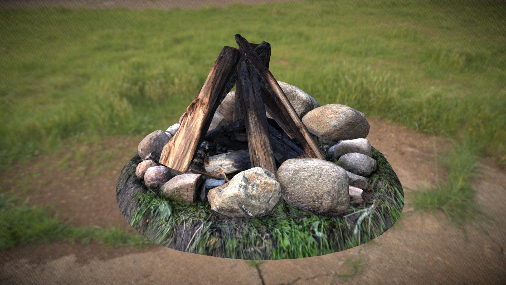 Campfire - 3D model by Zelad (@zelad3d) [e278741] - Sketchfab
