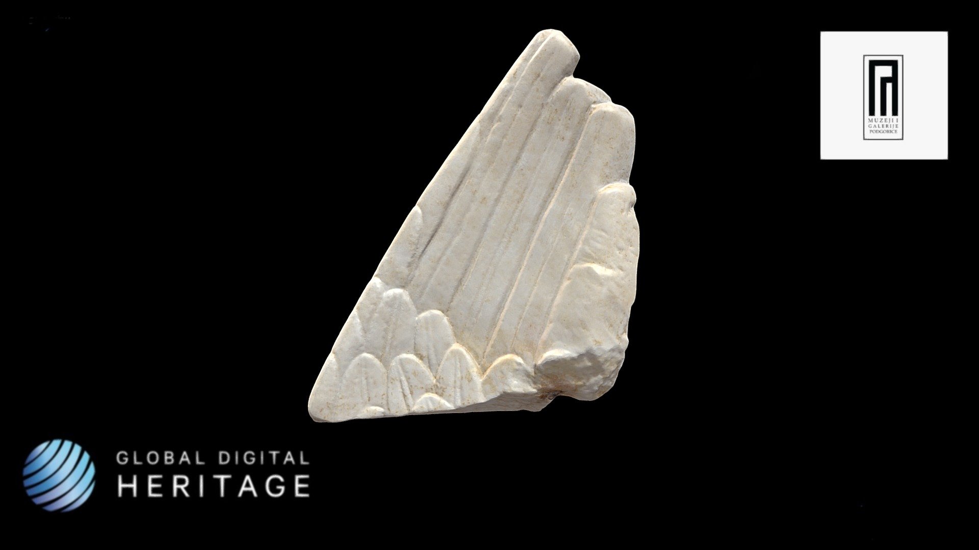 Roman marble wing - Download Free 3D model by Global Digital Heritage ...