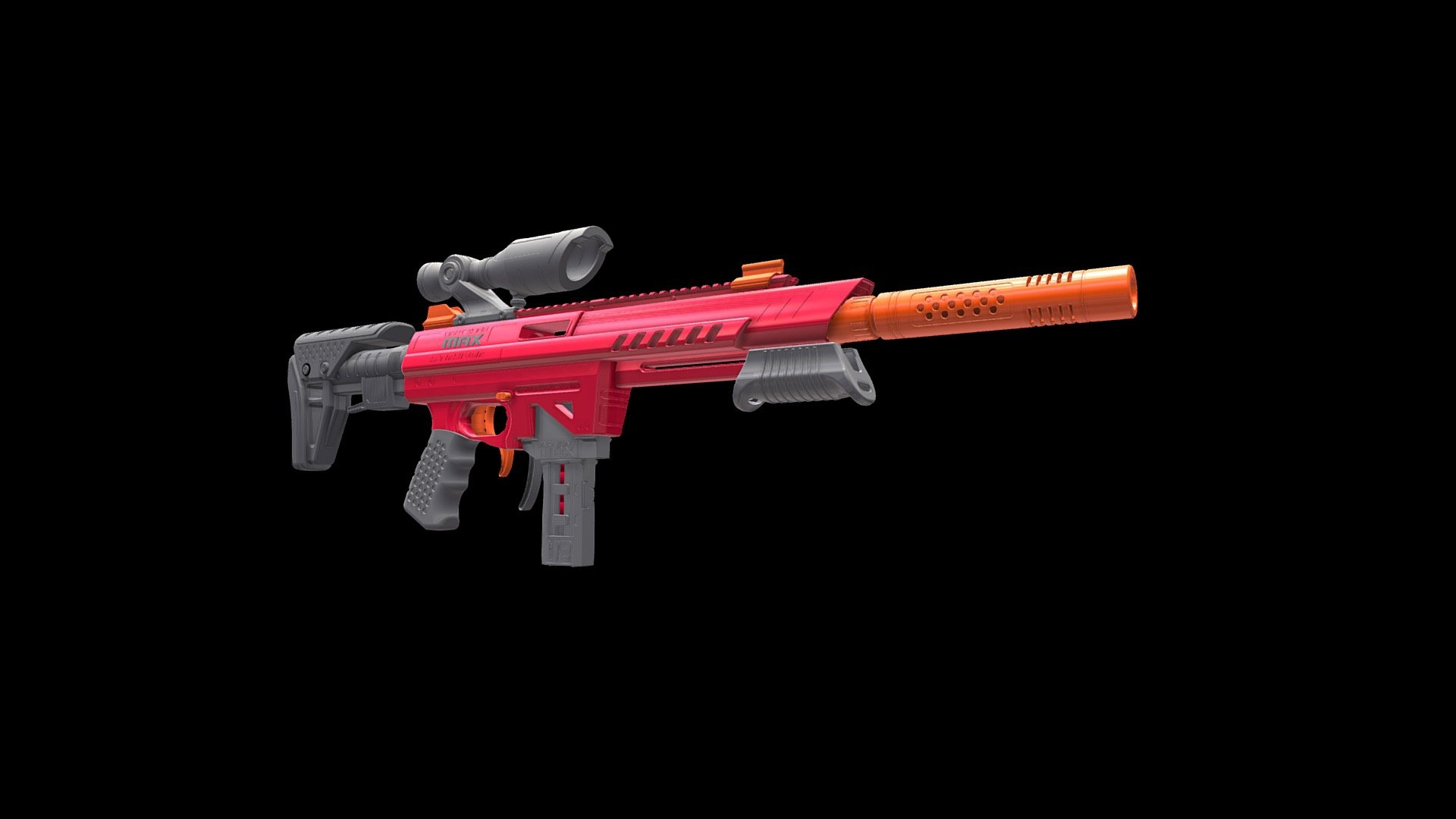 Dart Zone Max Stryker - 3D model by Dart Zone Blasters ...