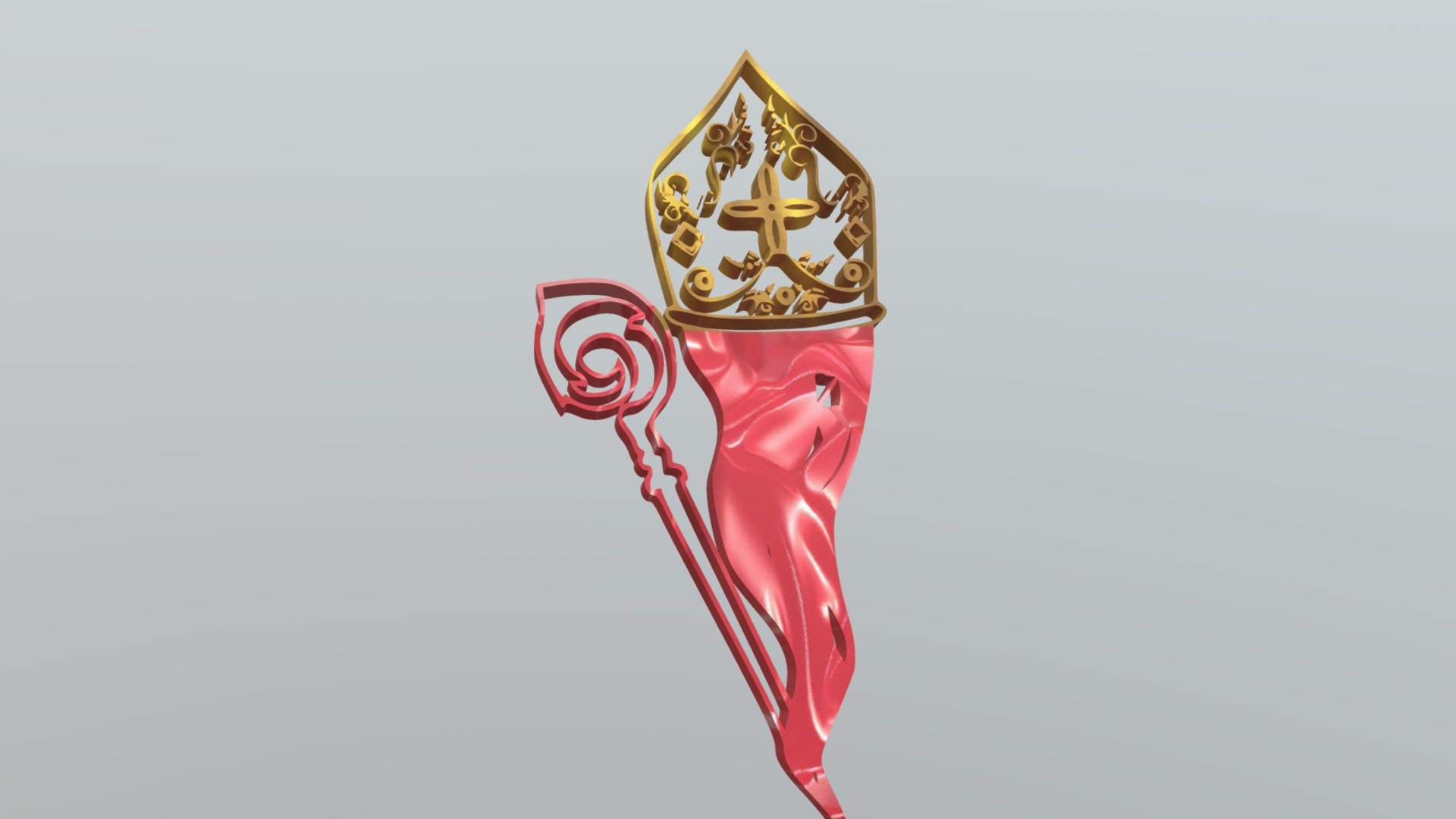Cornicello San Gennaro - 3D model by giovannaerbetti [e2789f6] - Sketchfab