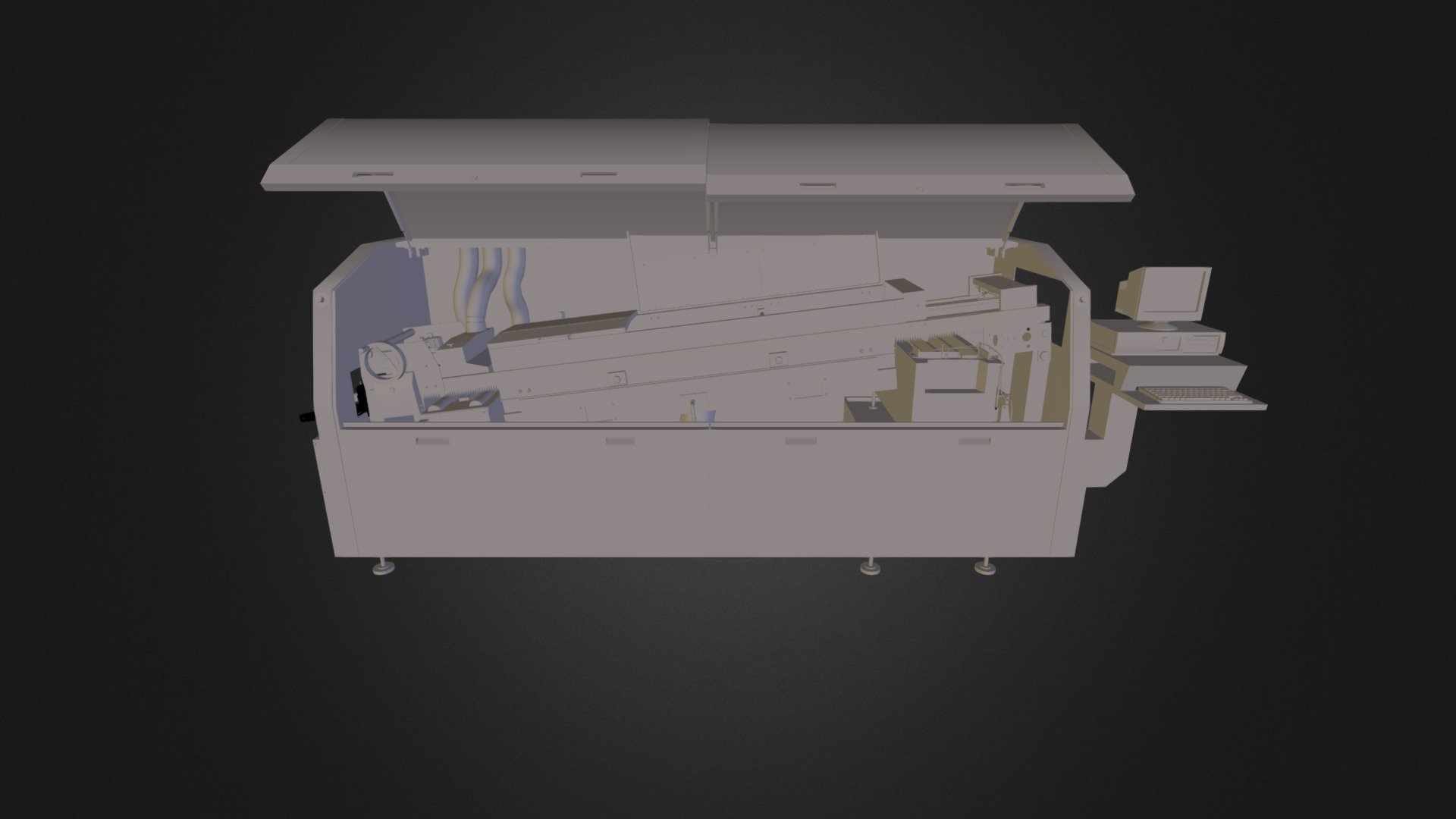 Wave Solder Machine - 3D model by gs3d [e278f07] - Sketchfab