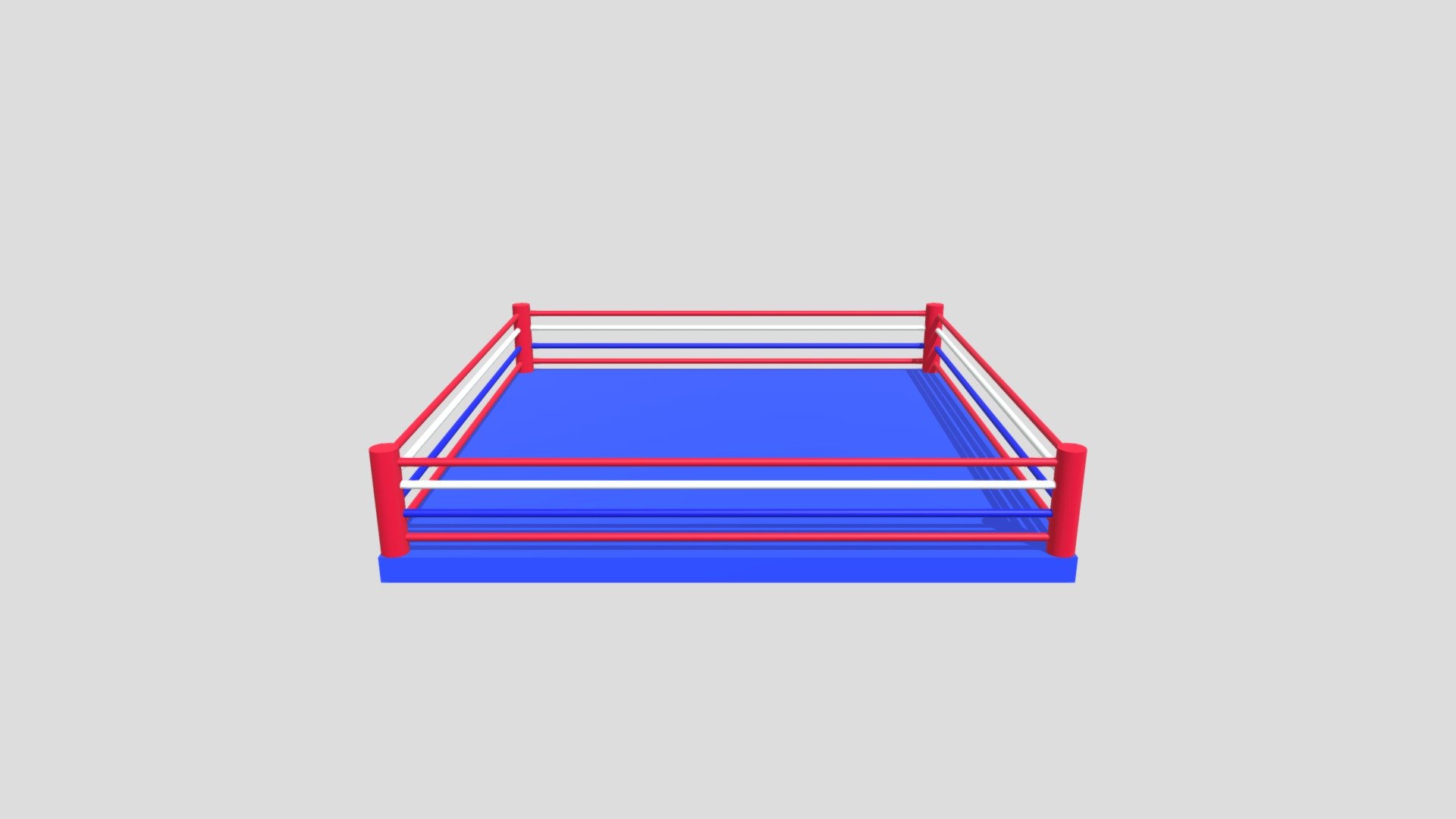 Boxing Ring - 3D model by jalee50 [e27a251] - Sketchfab