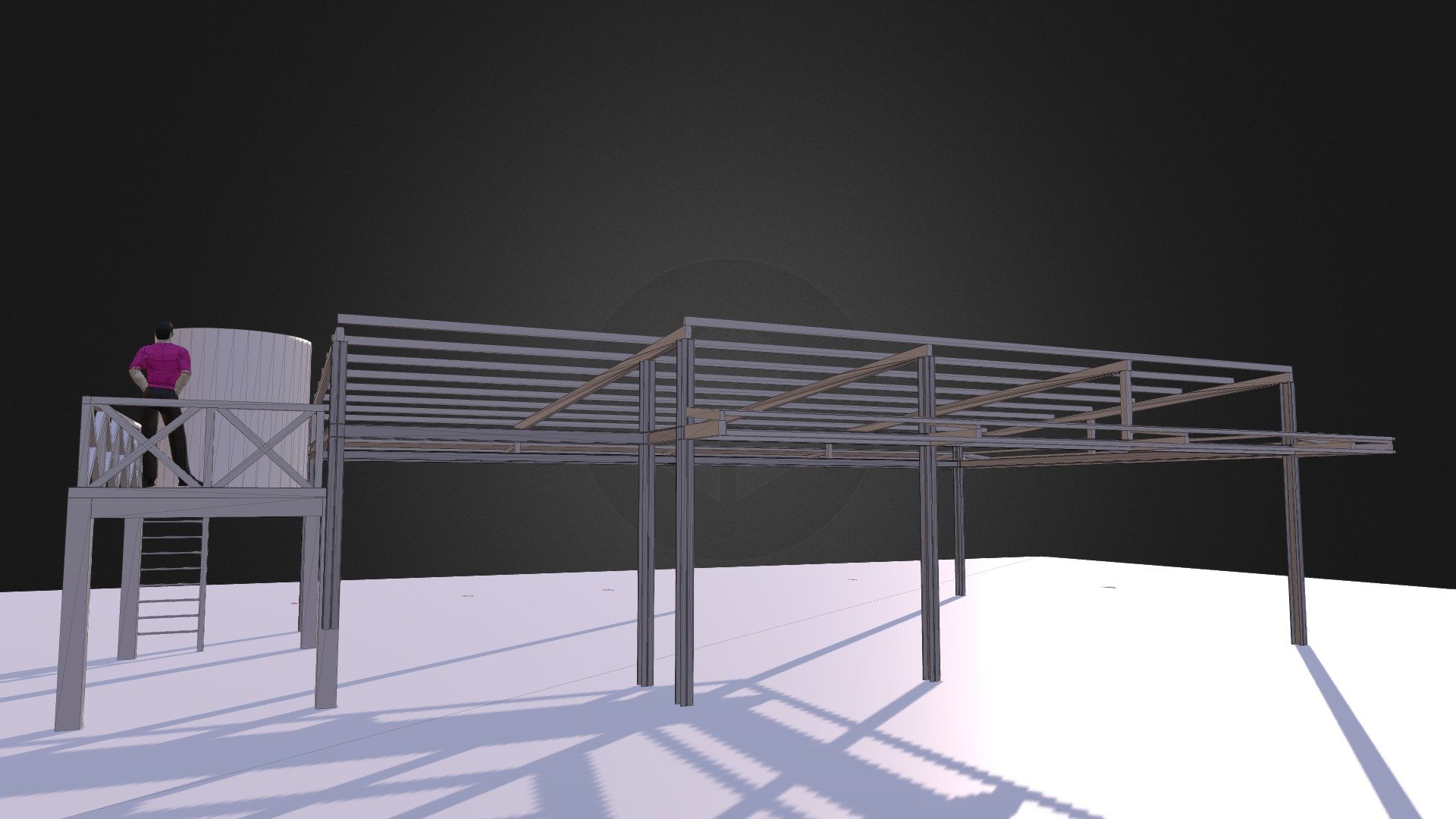 Roof Top - 3D model by kongmuse1992 [e27aaf4] - Sketchfab