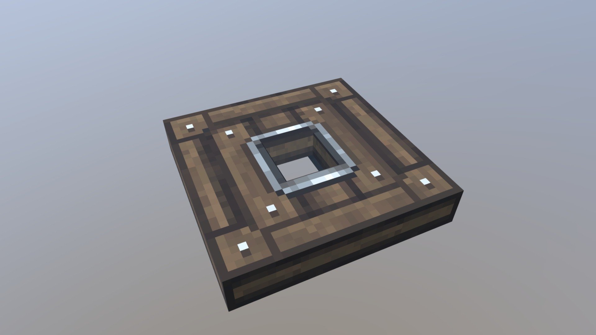 Oak Trapdoor v2 - 3D model by dokustash [e27aeb8] - Sketchfab
