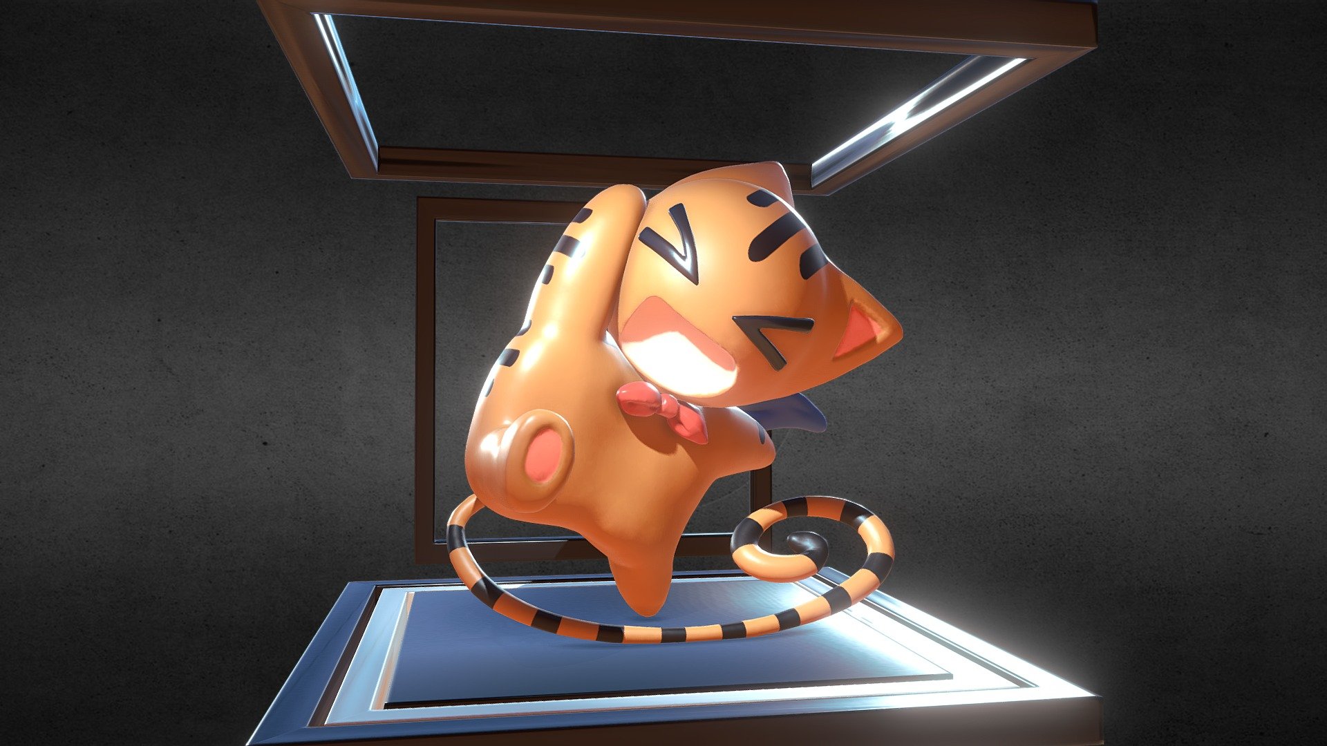 Cat from 'Tokyo Machine' - Download Free 3D model by Sharkigator ...