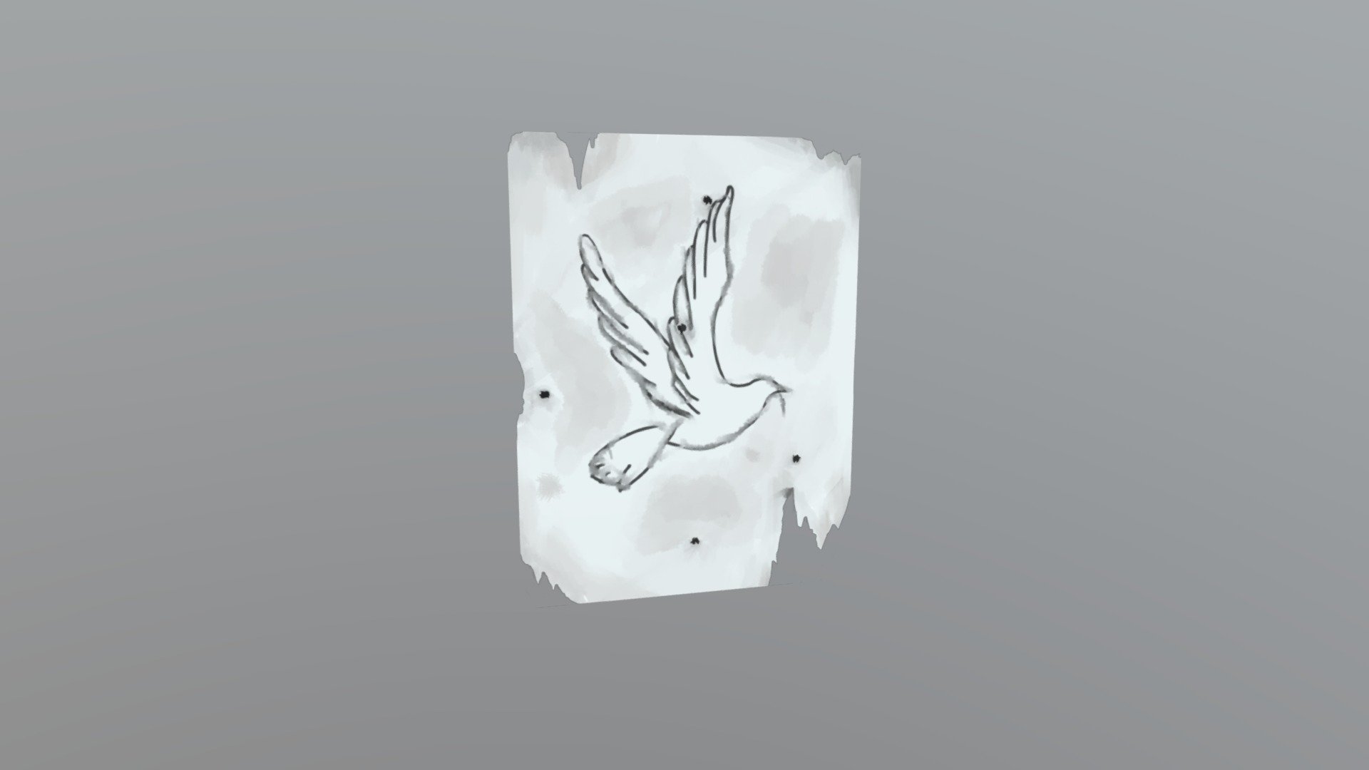 Dove Poster - Download Free 3D model by Jeremy_W [e27db6f] - Sketchfab