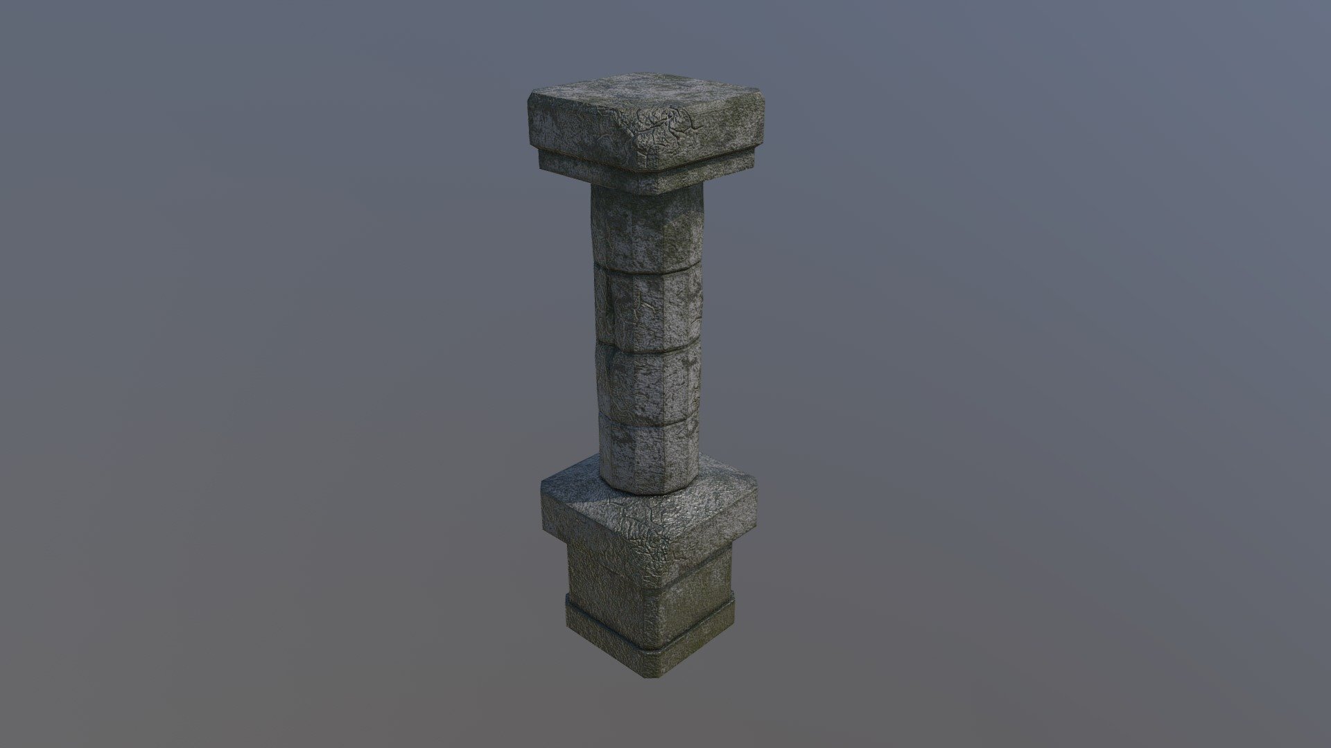 Medieval cementery column - 3D model by Infinite Coffee (@Infinite ...