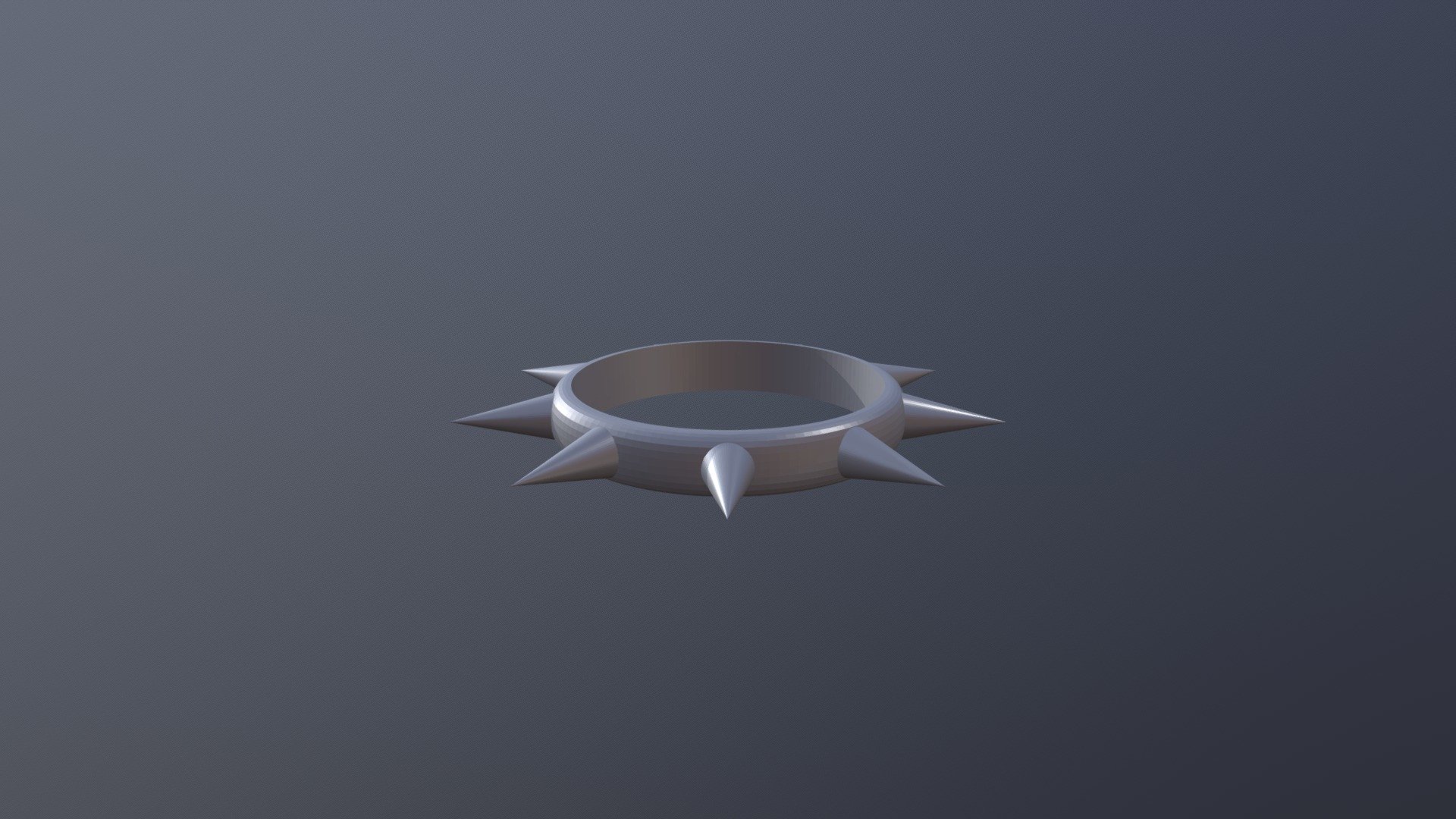 Spiked Ring for Arms - 3D model by MrSludge [e27fef5] - Sketchfab