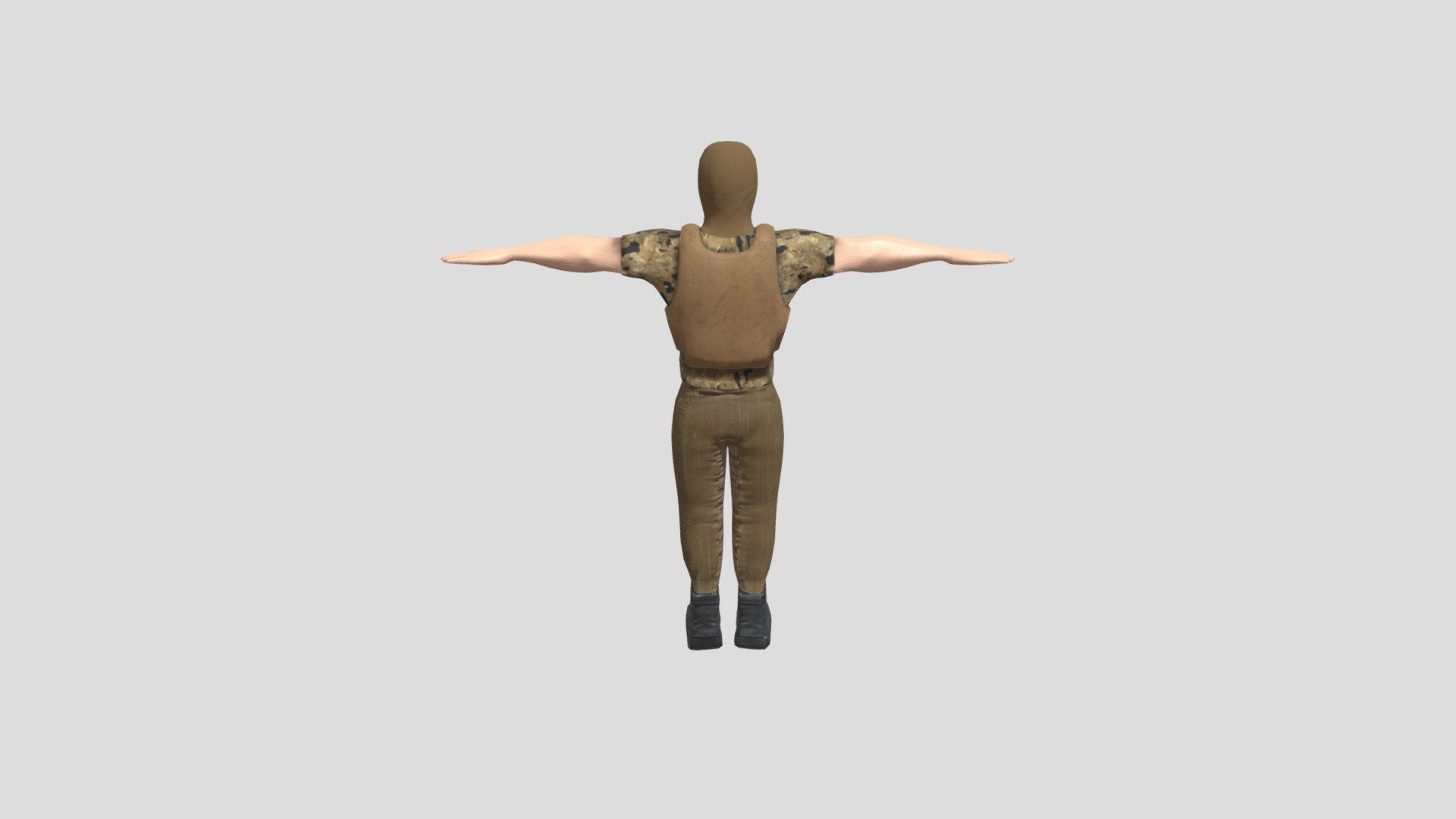 military character - 3D model by tylermor [e28175e] - Sketchfab