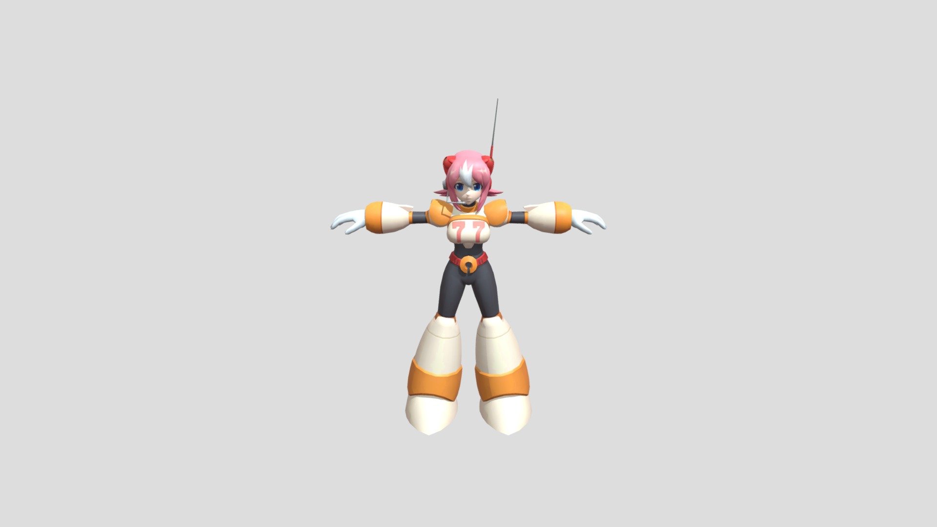 Nana - Megaman X Dive - Download Free 3D model by Chechorams16 [e28225e ...