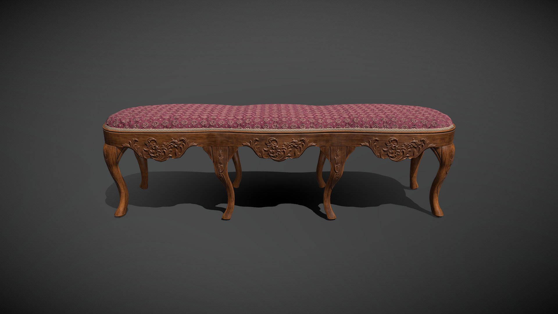Longbench 01 - Buy Royalty Free 3D model by Caxtor [e283157] - Sketchfab Store