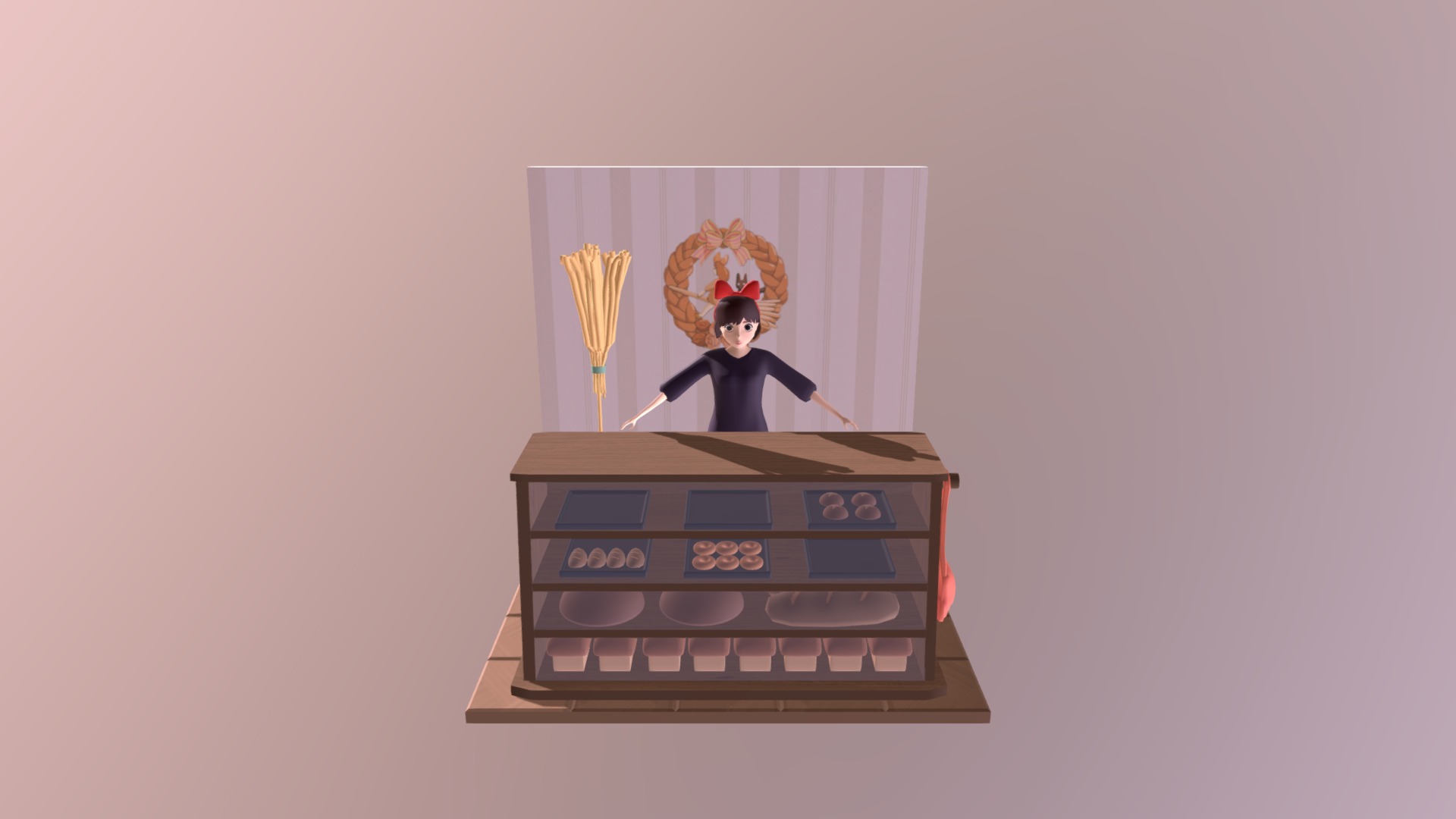 Kiki delivery service - 3D model by iriised [e283249] - Sketchfab