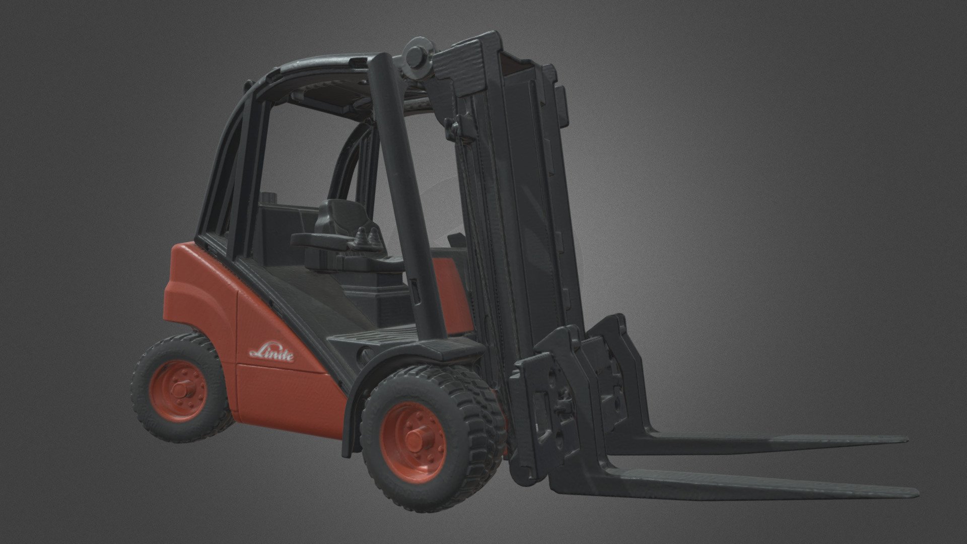 Forklift Linde by Bruder Toy - Buy Royalty Free 3D model by ...