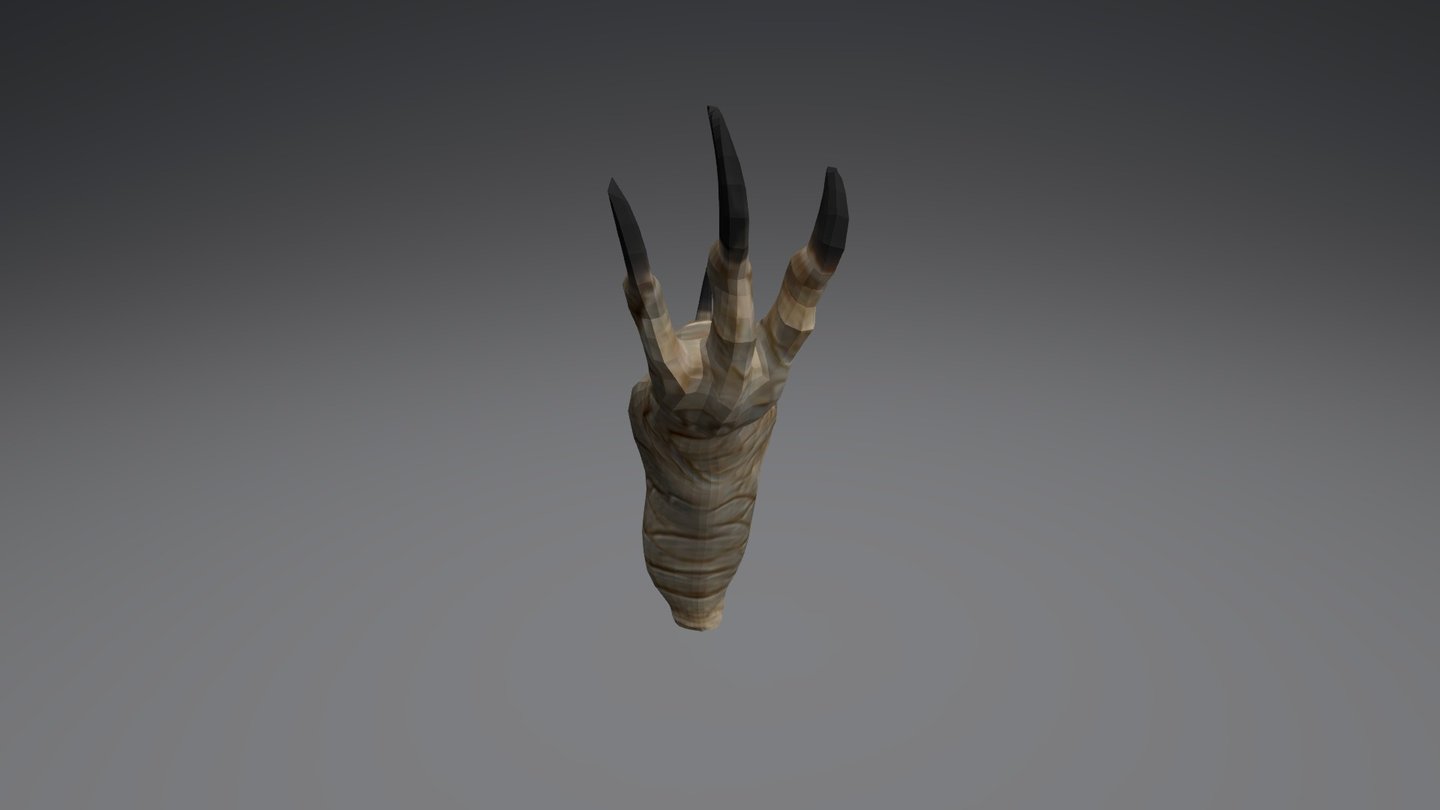 Chicken Claw - 3D model by Ash Lae (@ashlae0816) [e284888] - Sketchfab