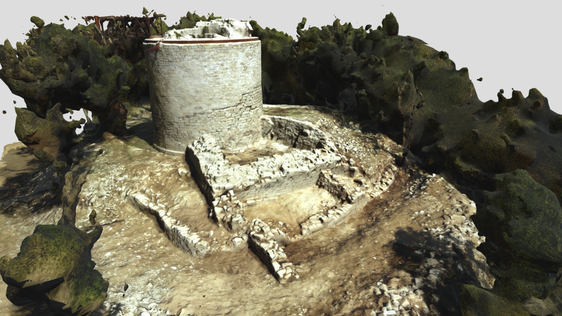 Torre Castell Vilalta - 3D model by sergipuig [e284ab0] - Sketchfab