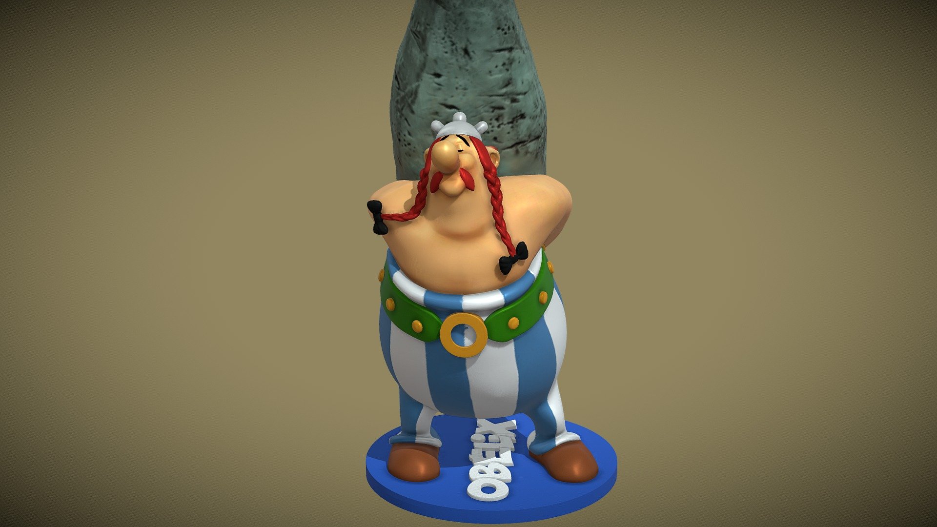 Obelix - 3D model by gpdraw [e285517] - Sketchfab