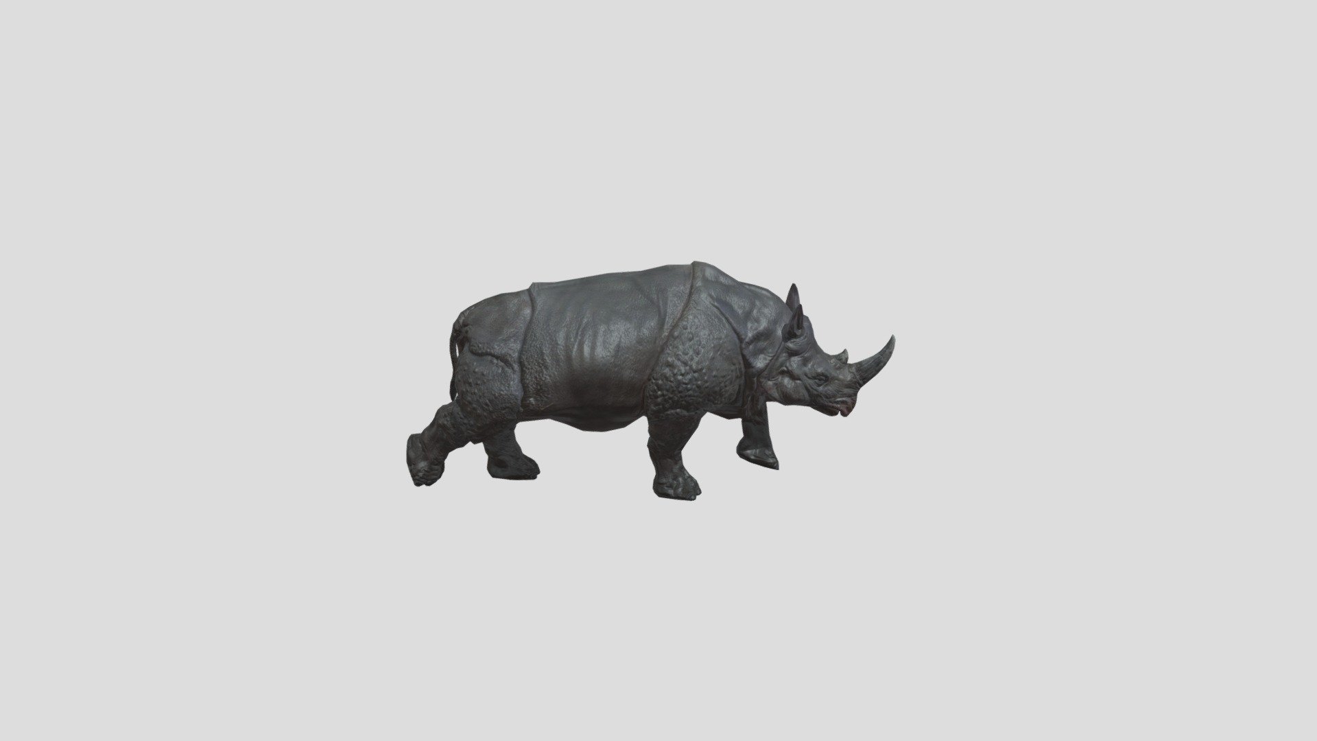 rhino_animation_walk - Download Free 3D model by Tiến Sỹ (@tiensy ...