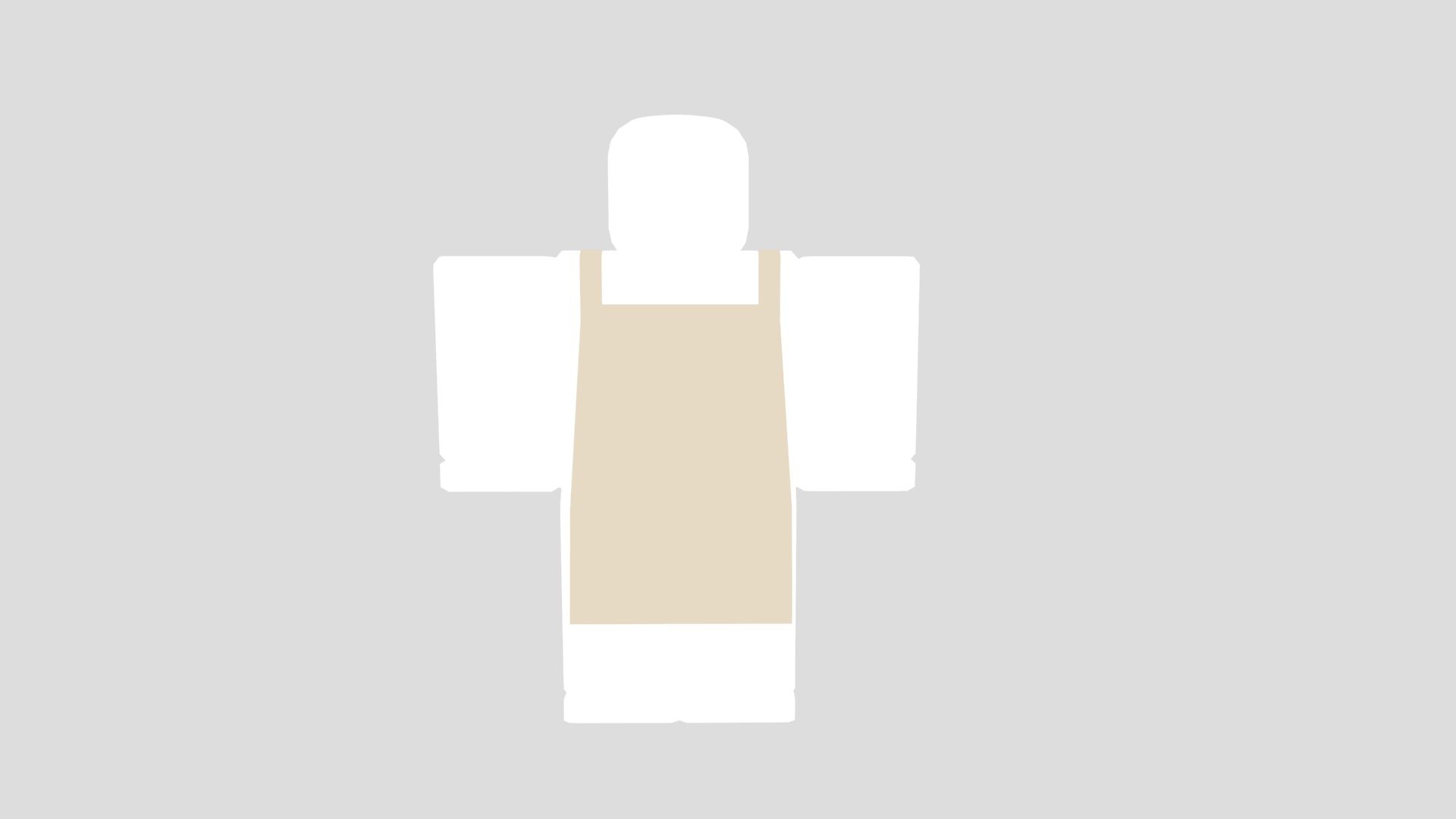 Chef's Apron. - Download Free 3D model by AwesomeAmbz [e285610] - Sketchfab
