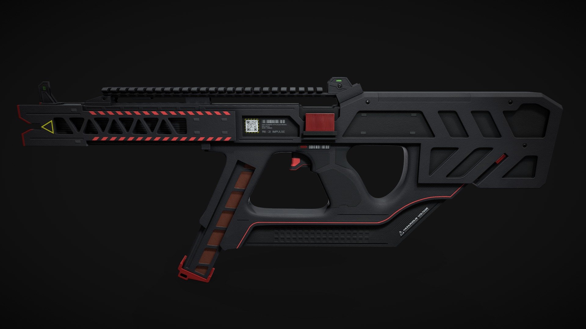 R621 Railgun - Buy Royalty Free 3D model by Foxx Assets (@FoxxAssets ...