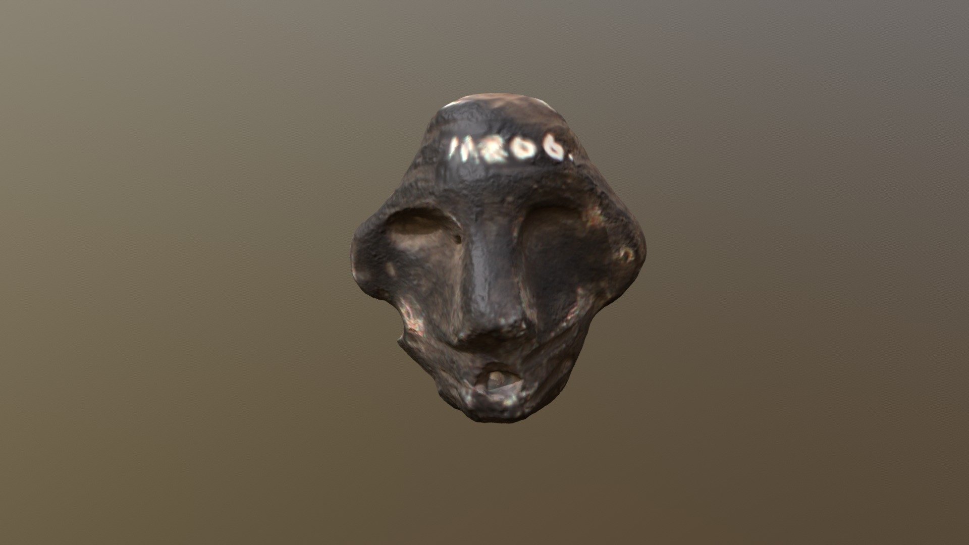 "pinch-face" smoking pipe NS11206 - 3D model by Royal Ontario Museum ...