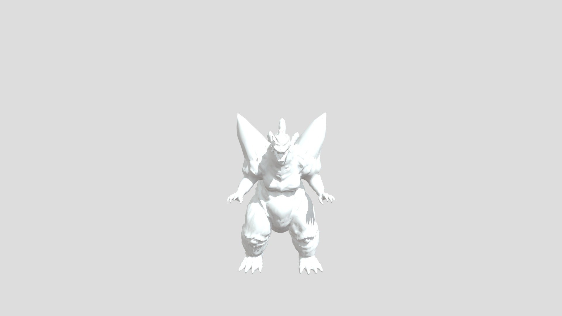 Spacegodzilla Ps4 - 3D model by Godzilla minus one (@gausiaalam3 ...