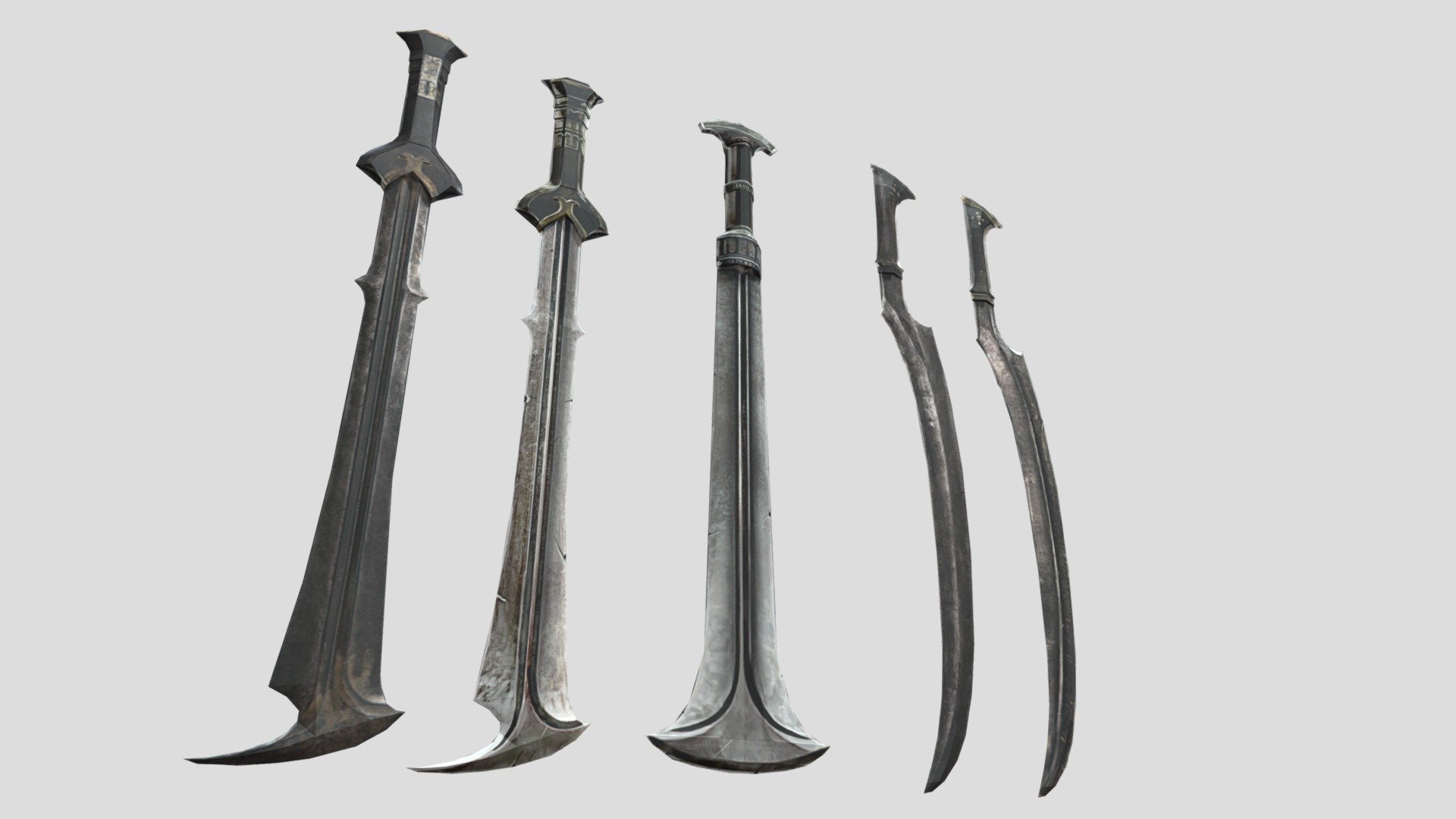 Dale Dwarven Swords - Download Free 3D model by ProJYeet [e289e89 ...
