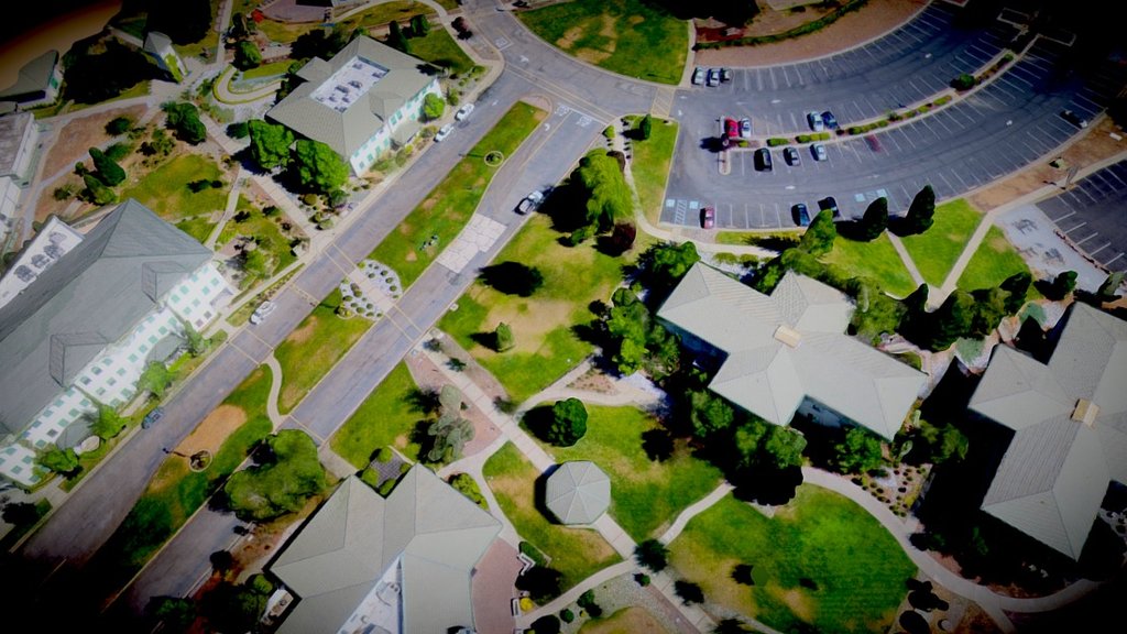 2015-6-24 Simpson College Larger Site Pix4DMesh - 3D model by Clement T ...
