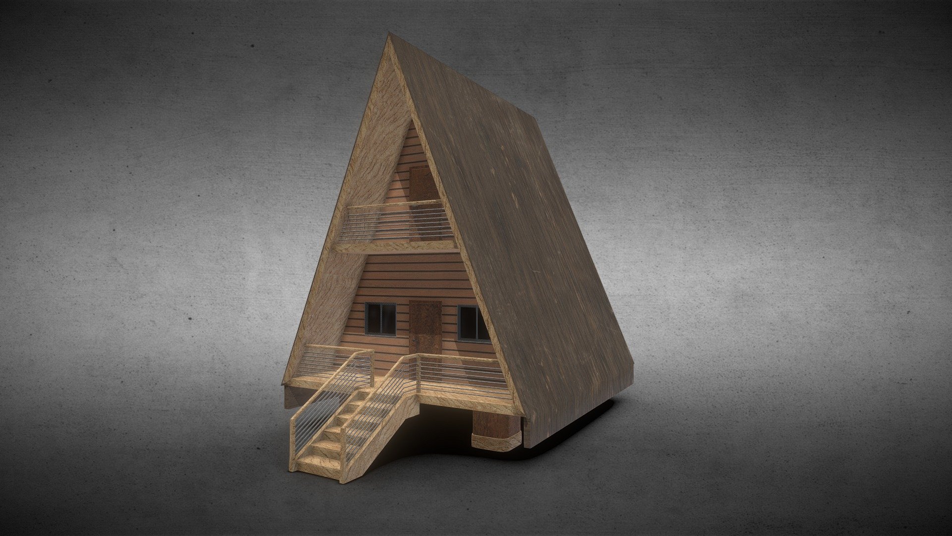 Simple Cabin - Buy Royalty Free 3D model by Naudaff3D [e28b176 ...