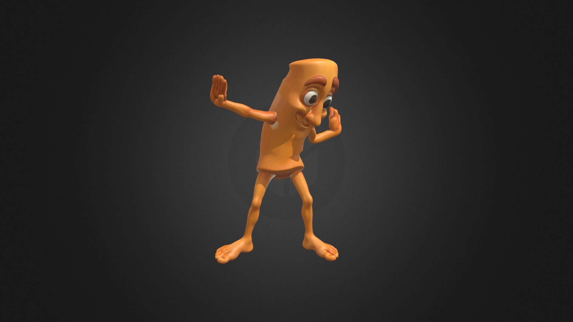 tung tung tung sahur dance animation - 3D model by yd 3d art (@yd3dart ...