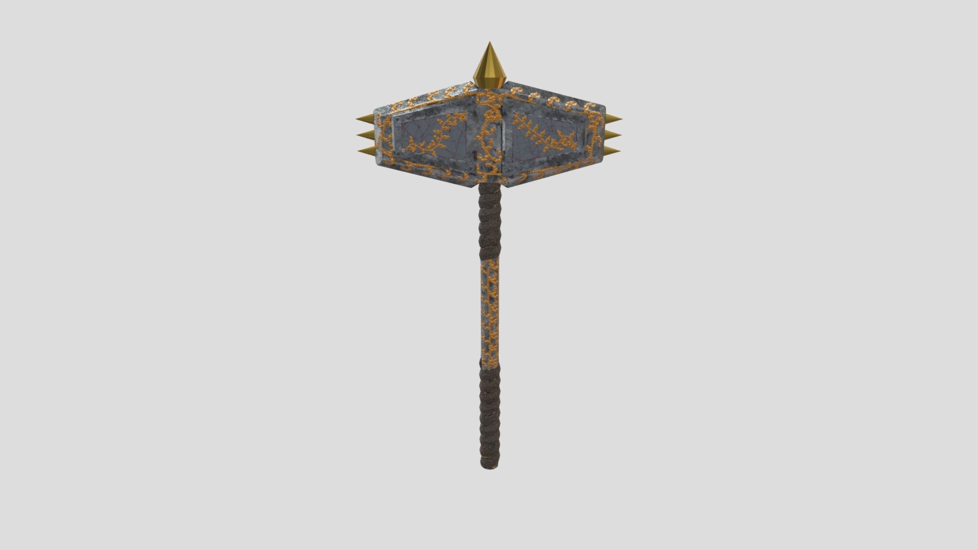 Battle Hammer - 3D model by kyletiffany [e28dc13] - Sketchfab