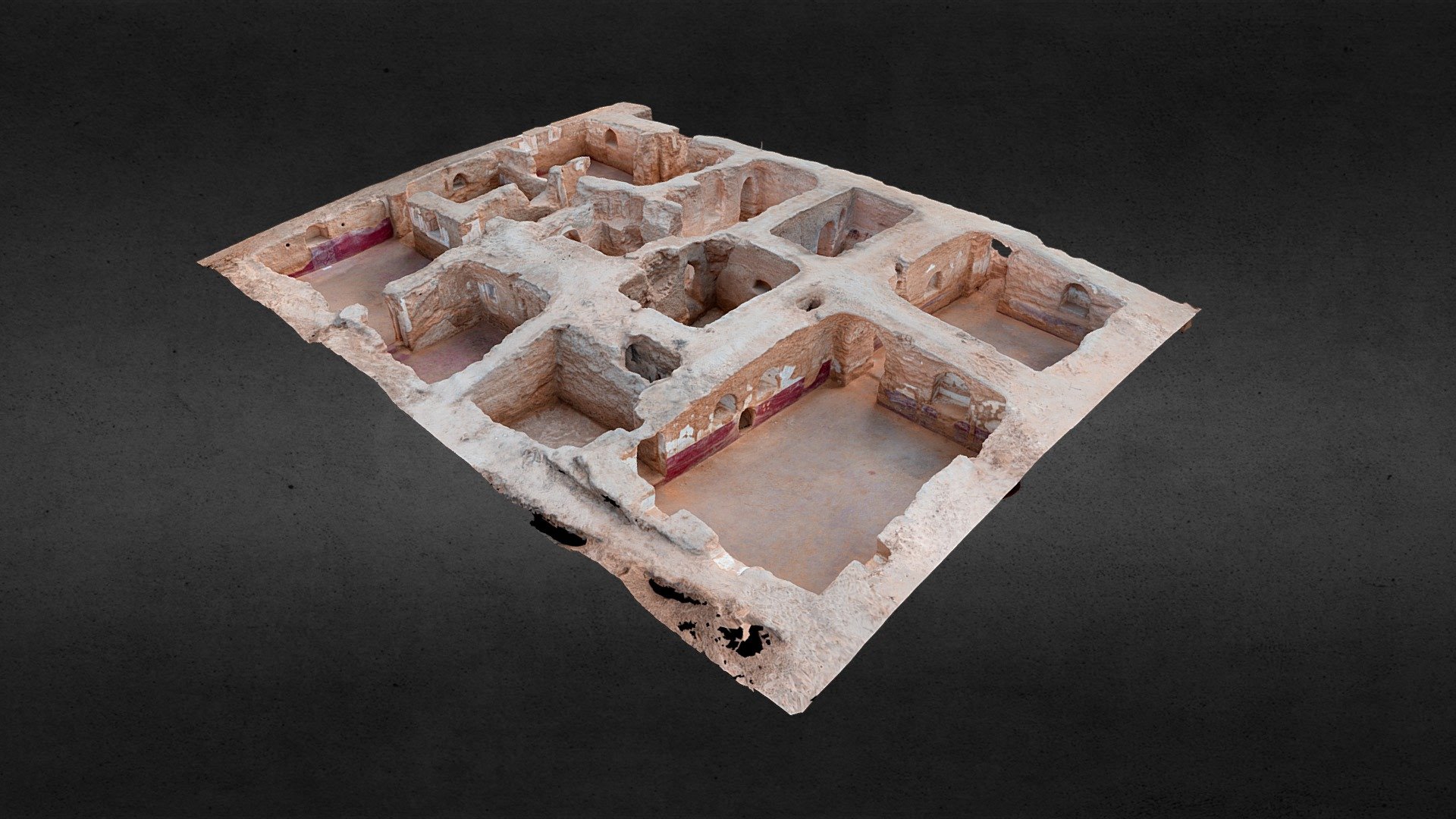 Monastic cell K1 - 3D model by Mohab Mohamed Naguib (@hobamohahebo ...
