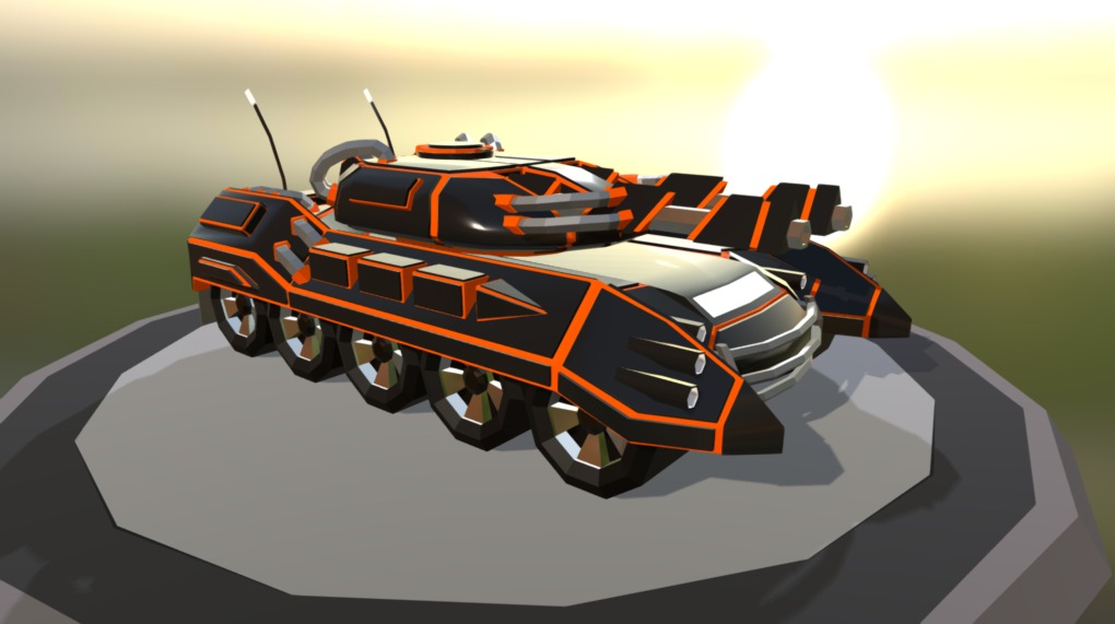 Tank / APC Hybrid - (V-2.26) - 3D model by Nathan (@nathanday) [e29168d ...