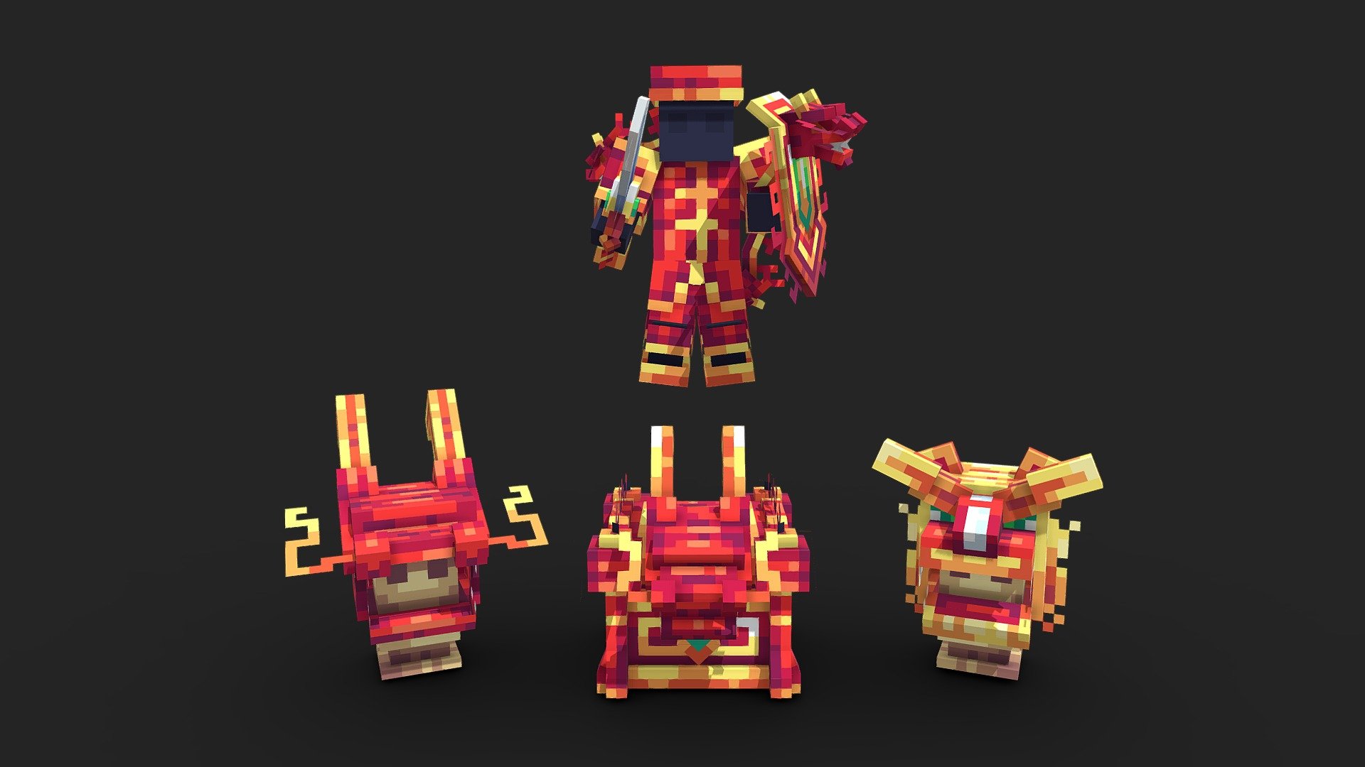 [ SET ] Lunar Pack - 3D model by APYG [e2927b8] - Sketchfab