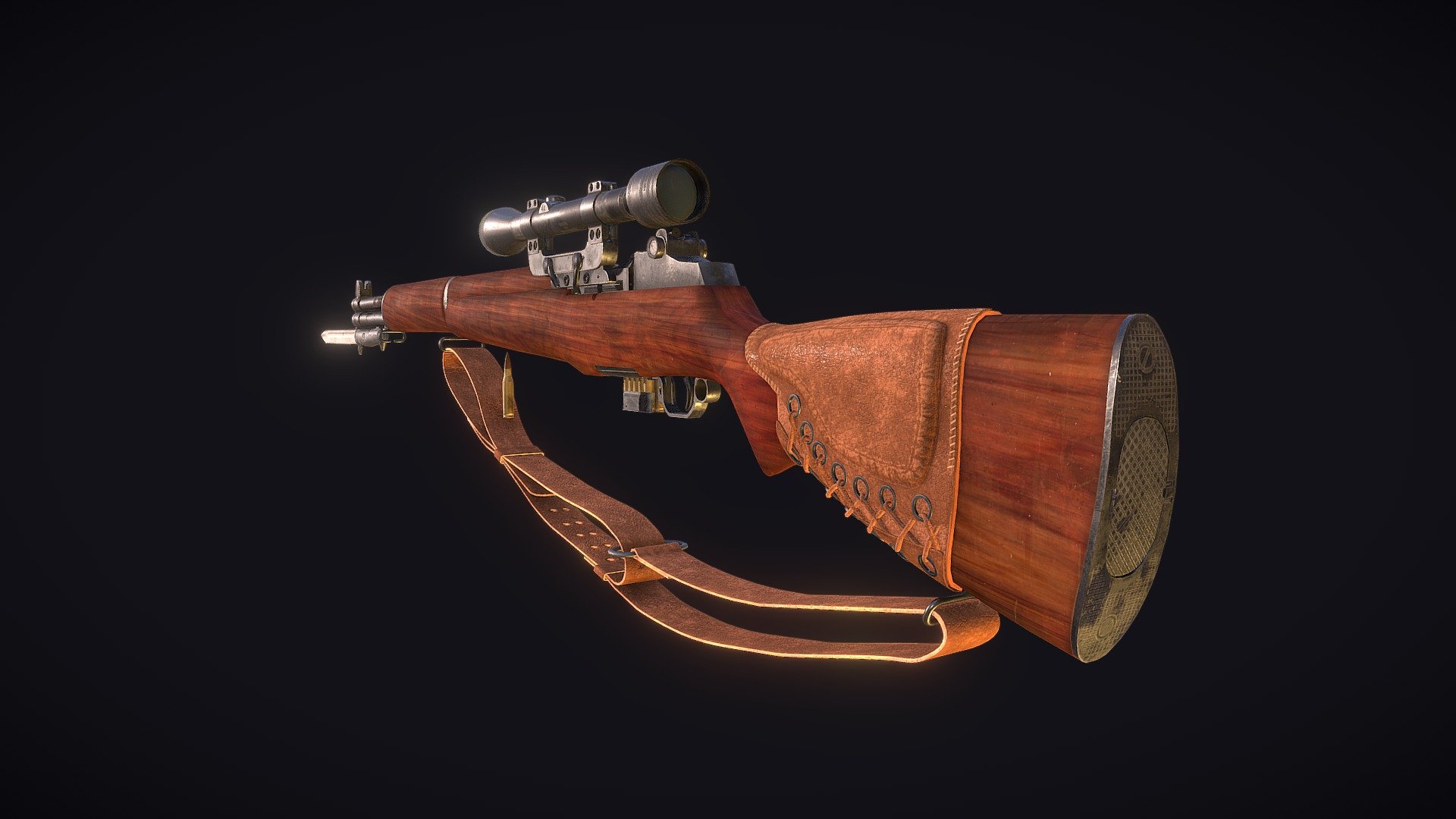 Sniper Rifle - 3D model by Whills (@willog) [e2928d9] - Sketchfab