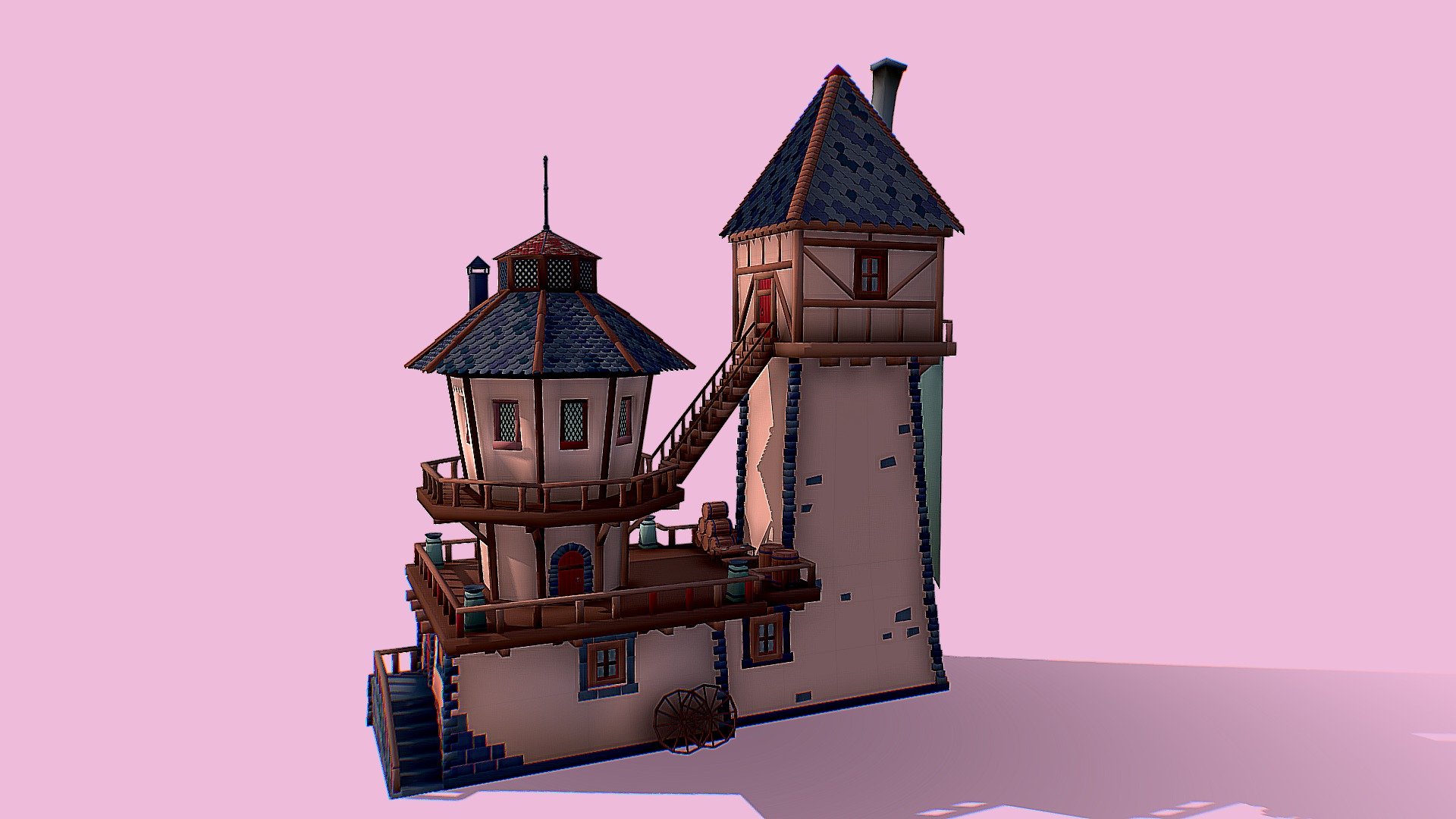 Dom4 - Download Free 3D model by polly (@polly3d) [e29293b] - Sketchfab