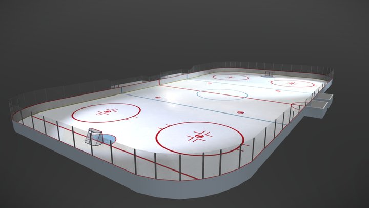 Icehockey 3D models - Sketchfab