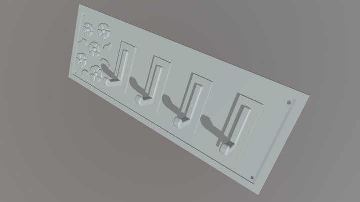 Keyholder 3D models - Sketchfab