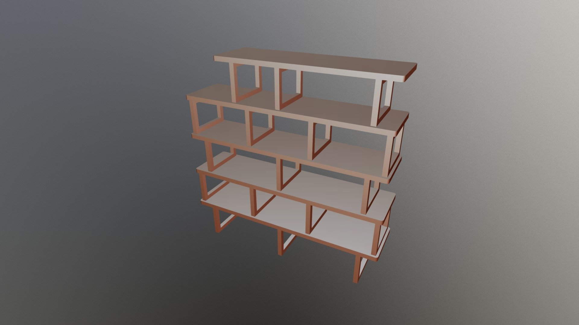 Book Shelf - 3D model by Lironi (@jueg1991) [e294ceb] - Sketchfab