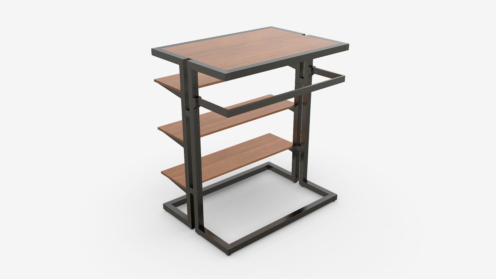 Store Island Merchandiser Display System - Buy Royalty Free 3D model by ...